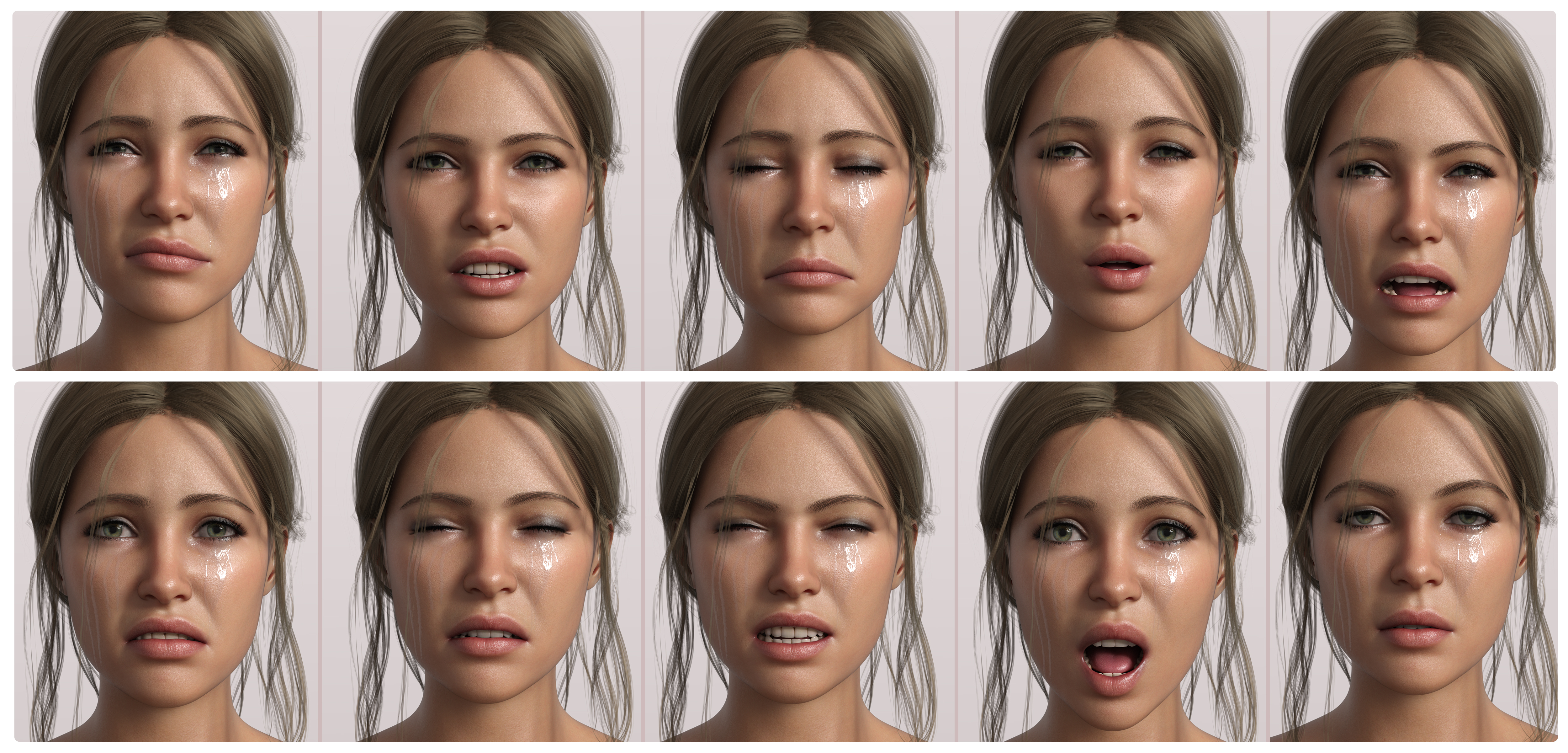 Z Pleasure Pain and Torment Mix and Match Expressions for Genesis 9 ...