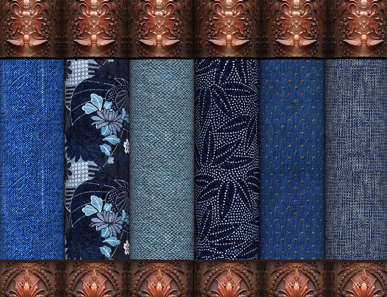 Indigo Denim Fabric Collection - Merchant Resource | Daz 3D
