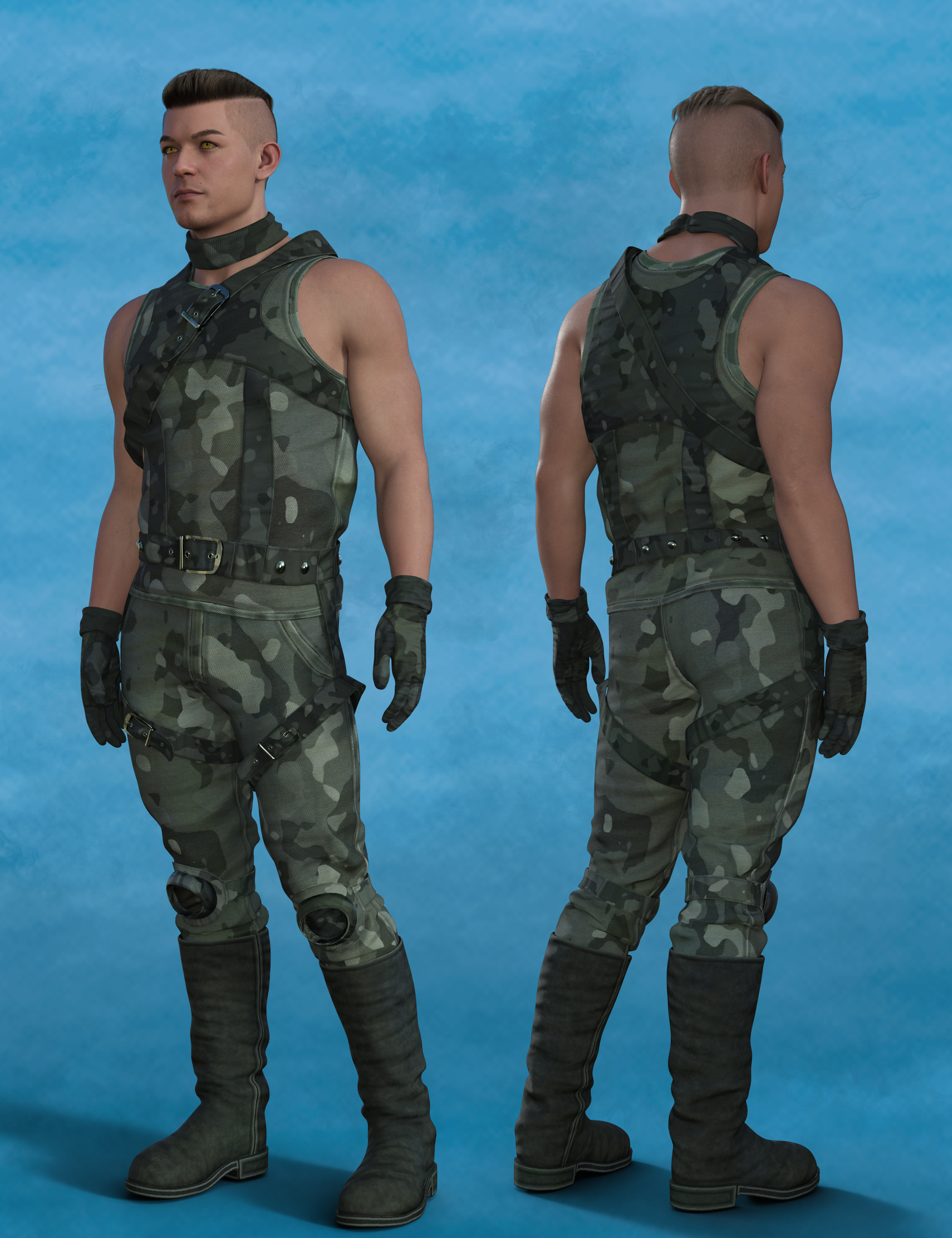 T-Pack DZ Galactic Vanguard G9 Texture Add-on | Daz 3D