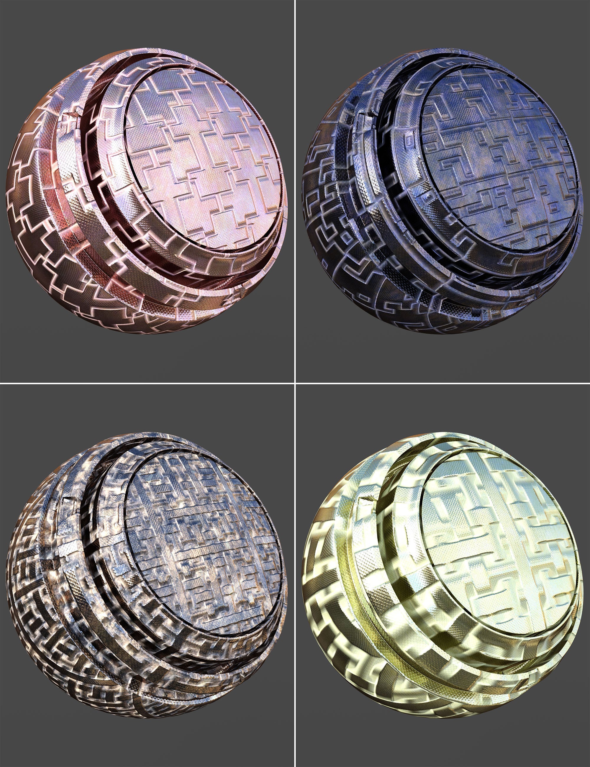 Metal Weaving Iray Shaders - MR | Daz 3D