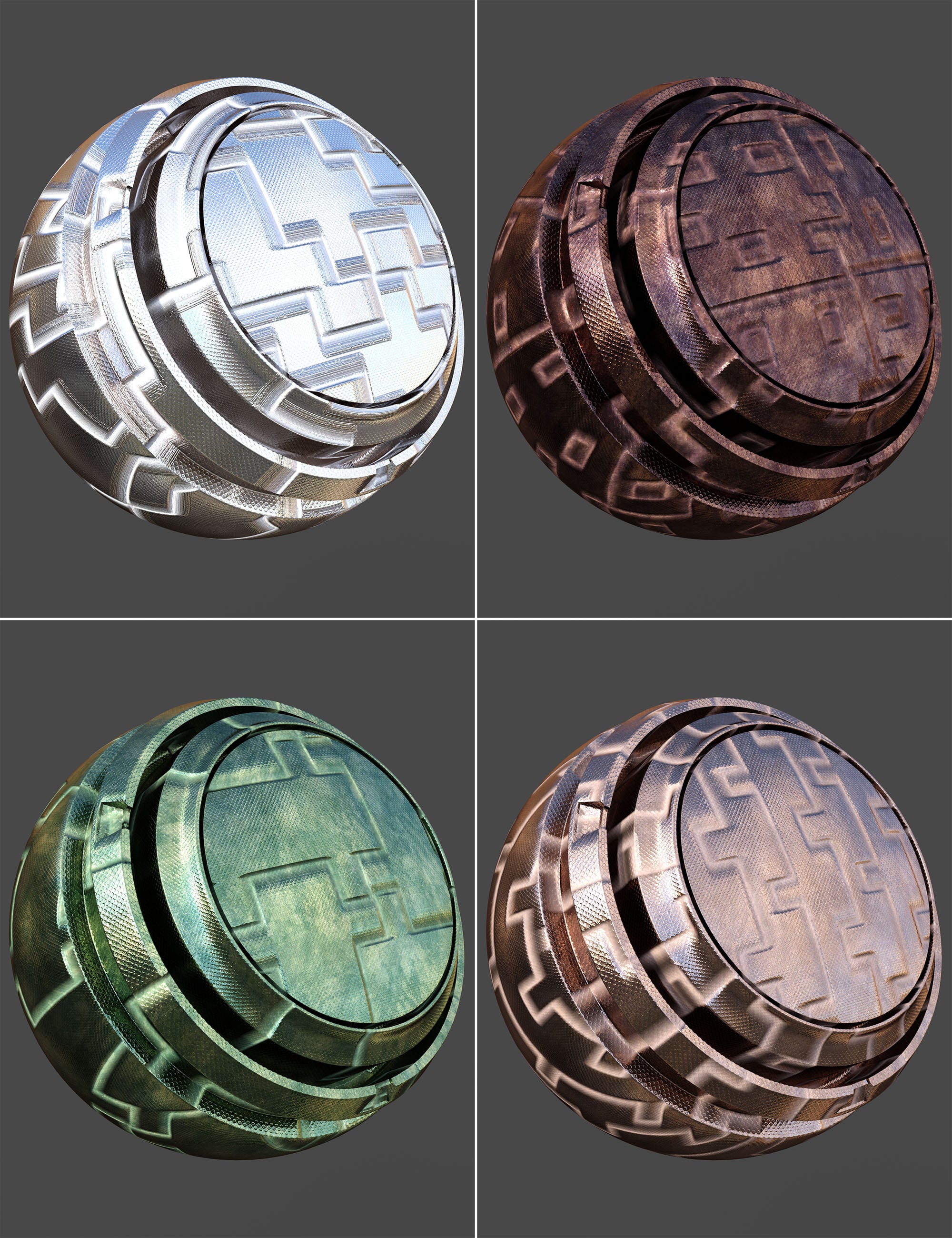 Metal Weaving Iray Shaders - MR | Daz 3D