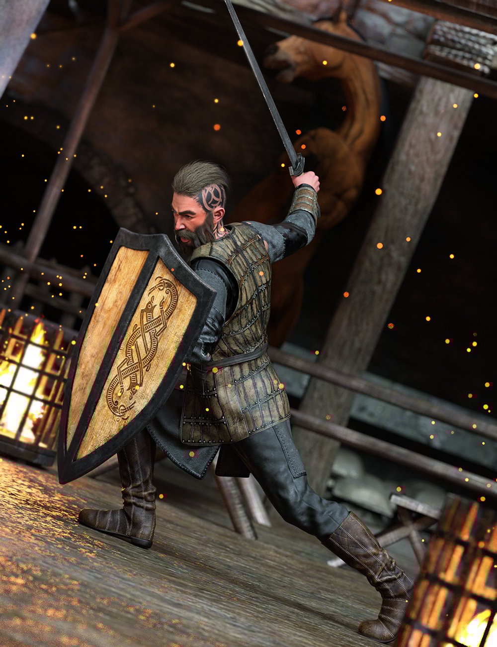 Ivar 9 HD Add-On Bundle | Daz 3D