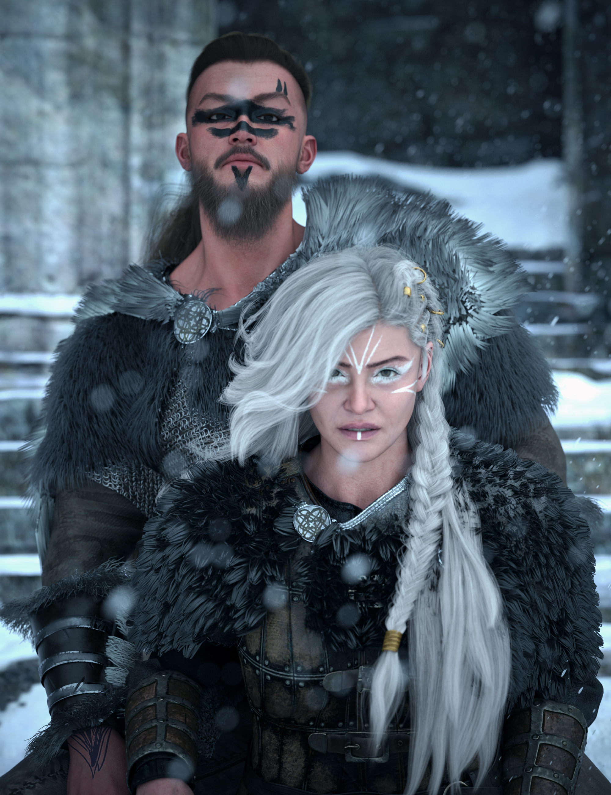 Freja 9 HD Character Bundle | Daz 3D