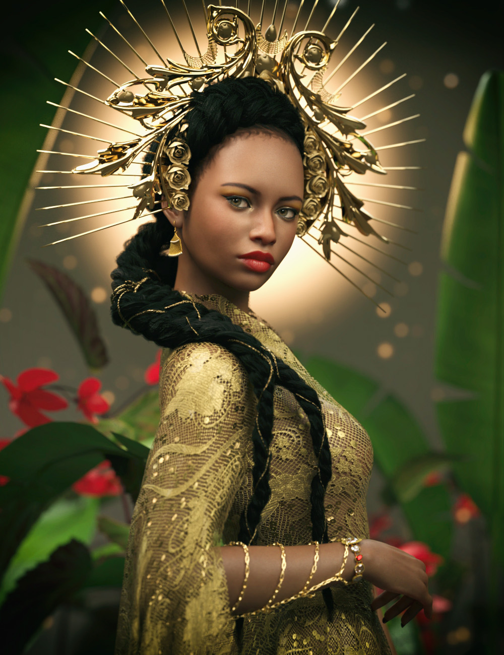 Angela 9 Hollywood Add-On Bundle | Daz 3D