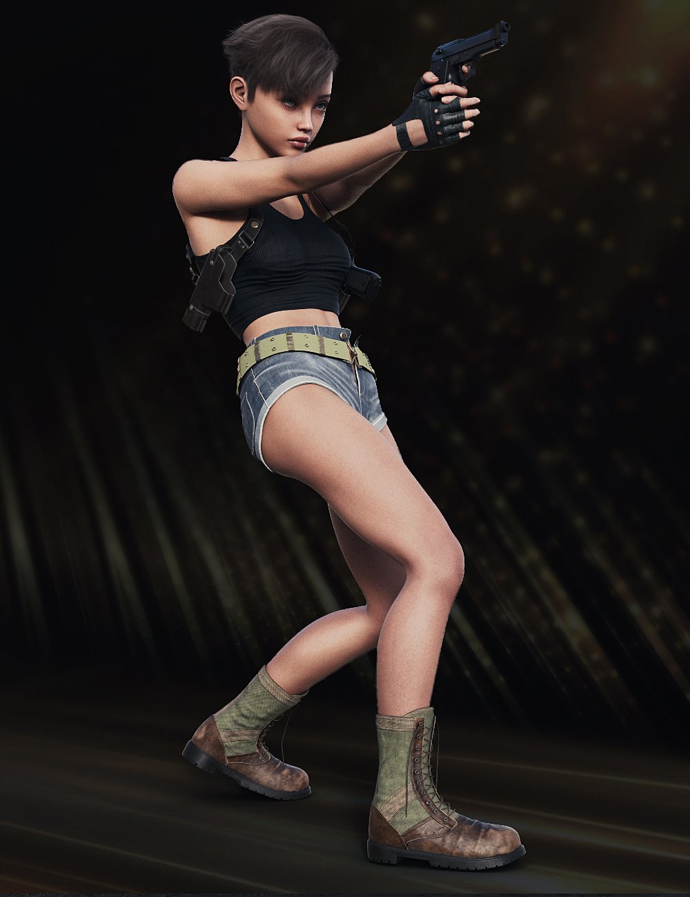 Ally 9 Character Bundle | Daz 3D