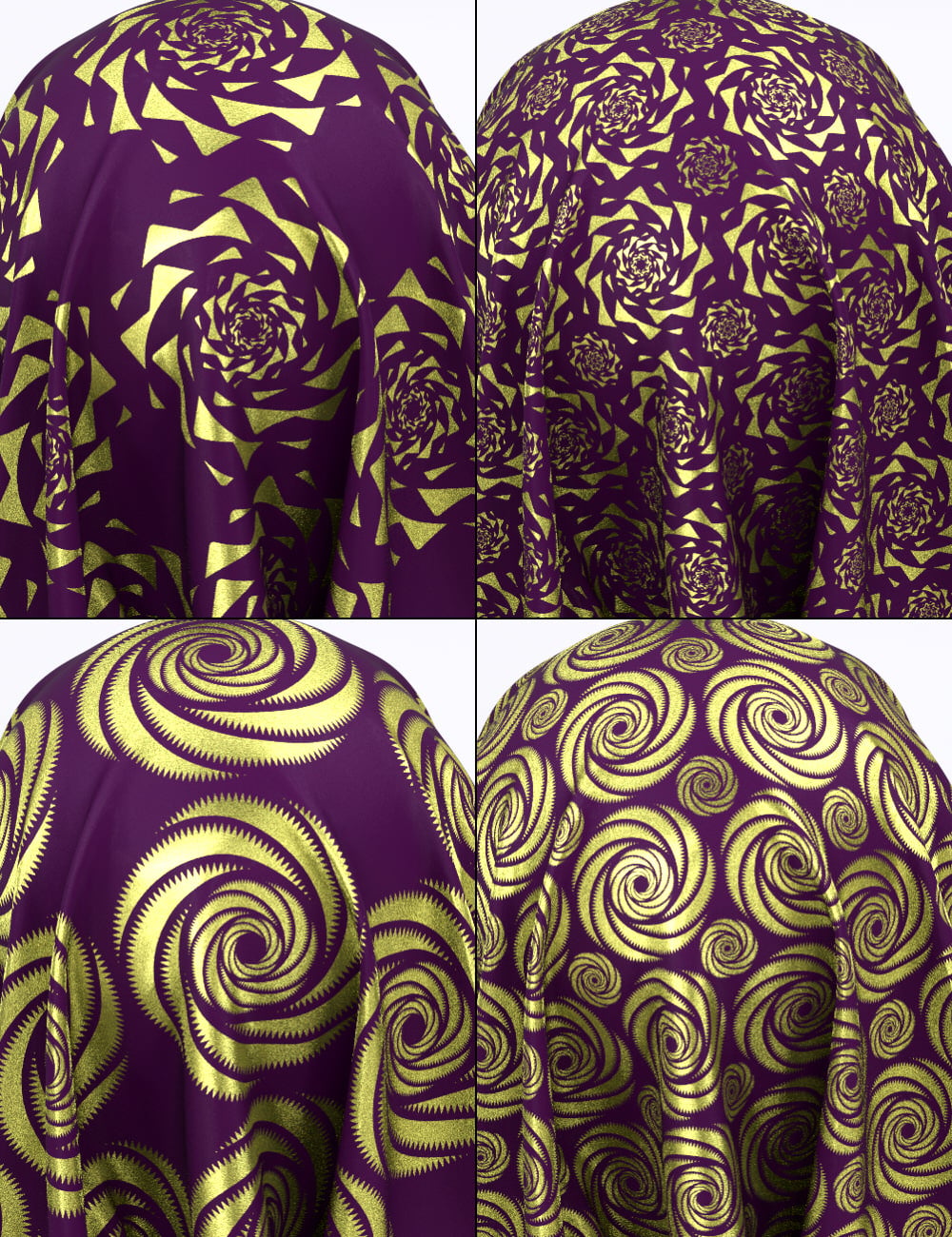 MMX Exotic Metallic Patterns 02 for Iray | Daz 3D