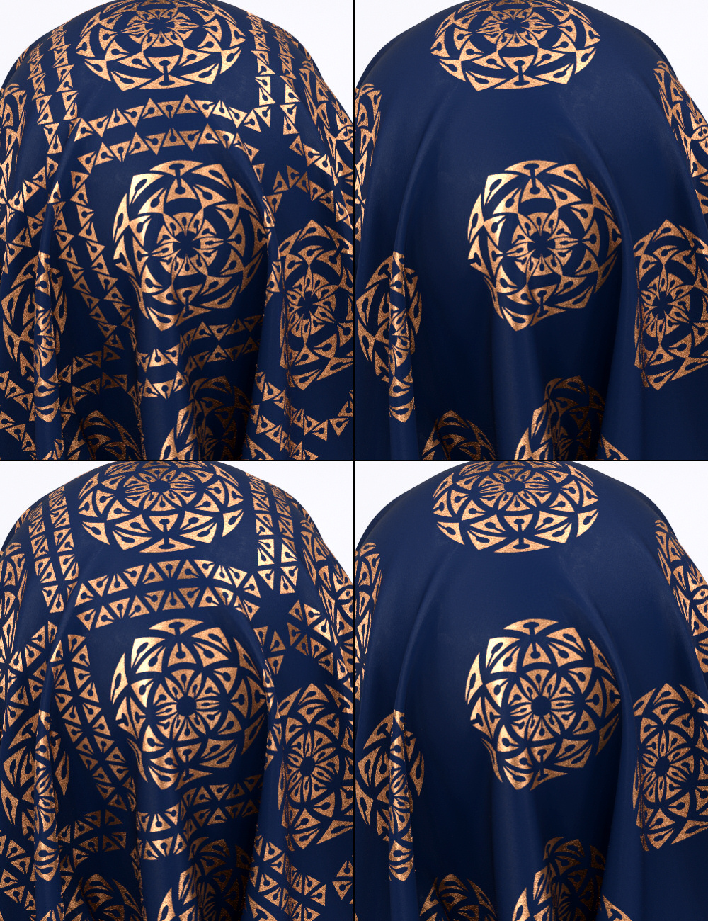 MMX Exotic Metallic Patterns 02 for Iray | Daz 3D