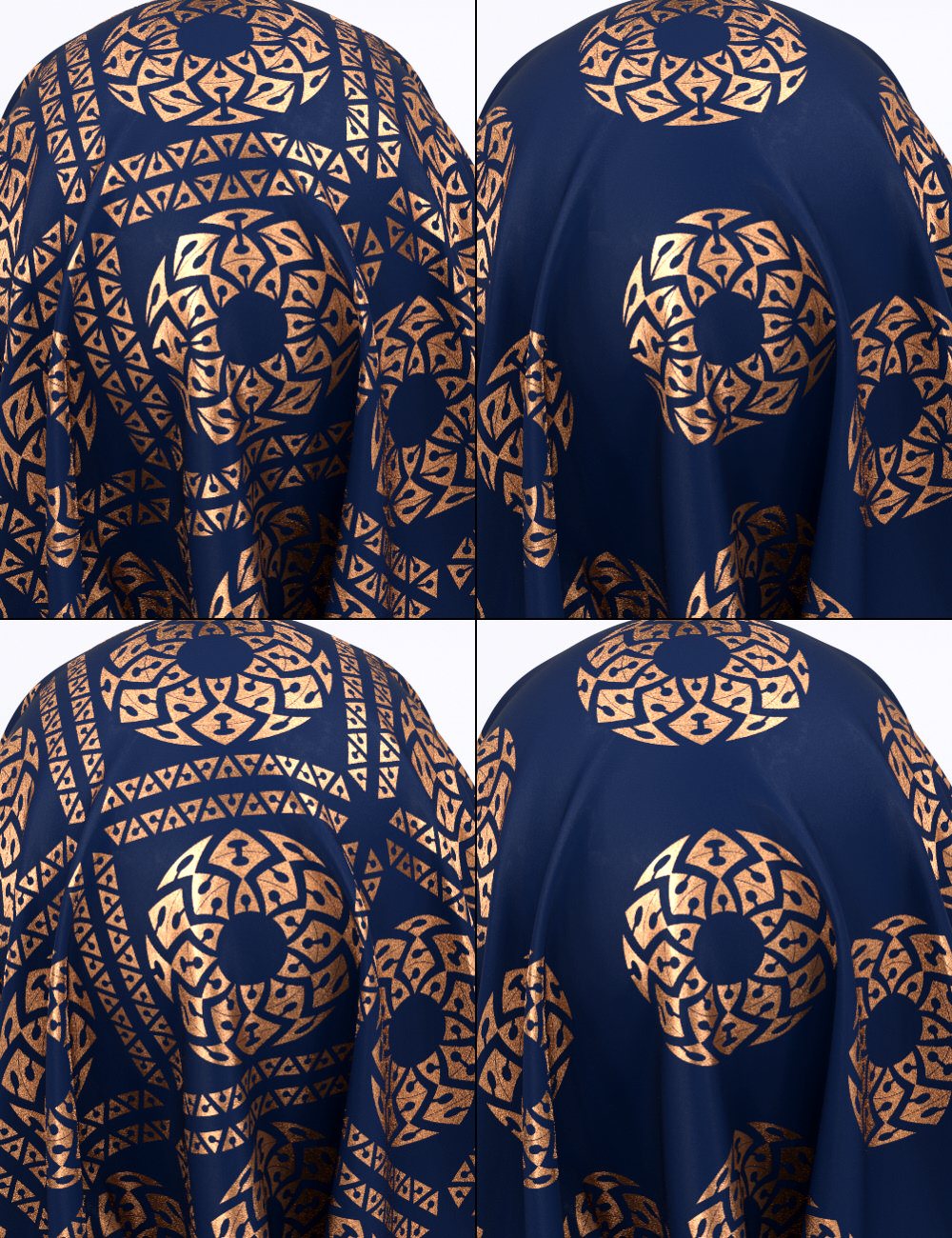 MMX Exotic Metallic Patterns 02 for Iray | Daz 3D