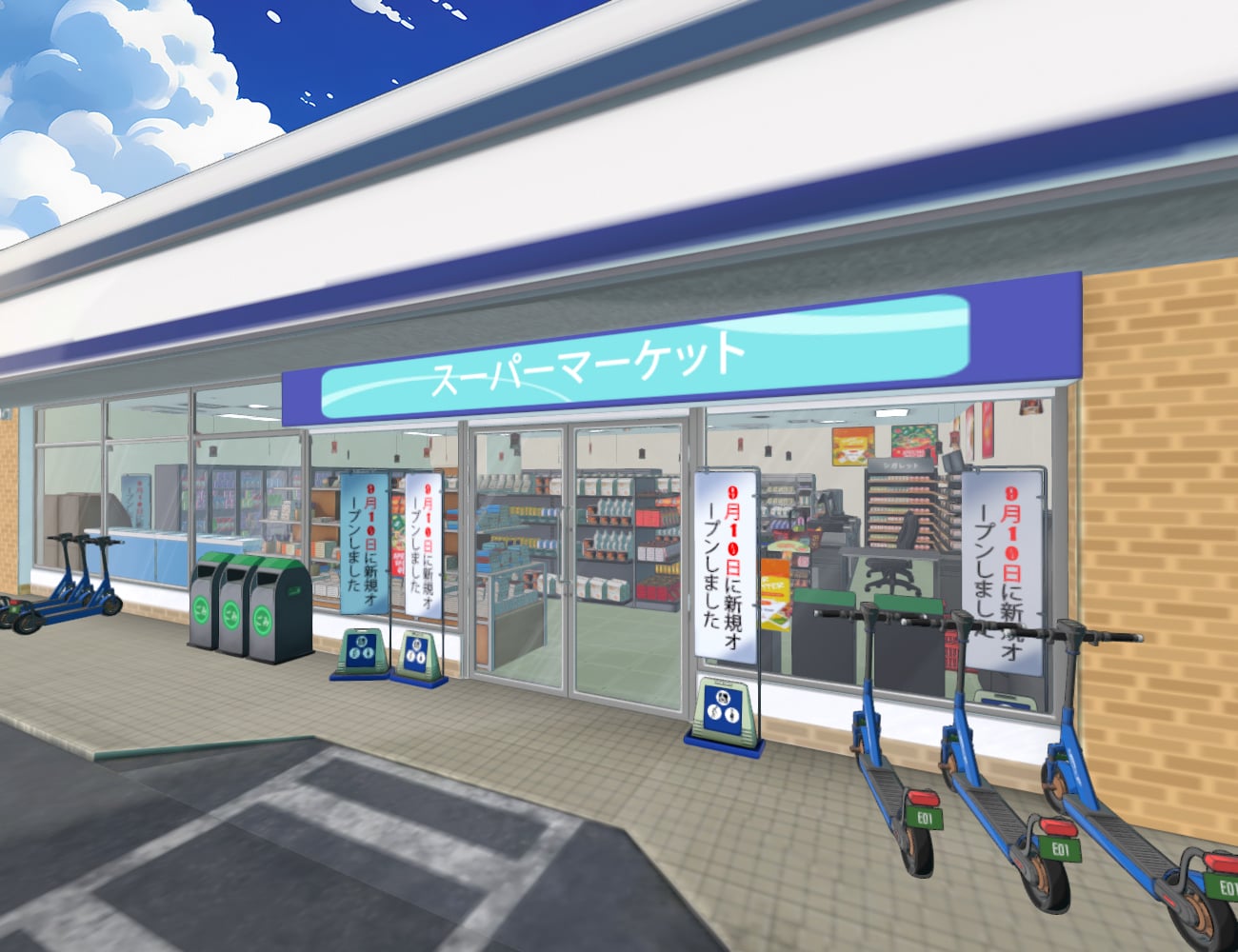 XI Anime Convenience Store | Daz 3D