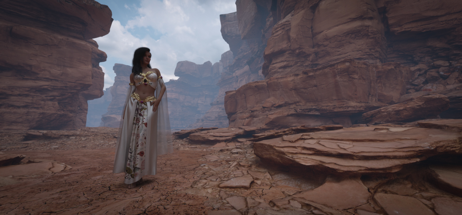 34 HDRIs Canyon Cloudy | Daz 3D