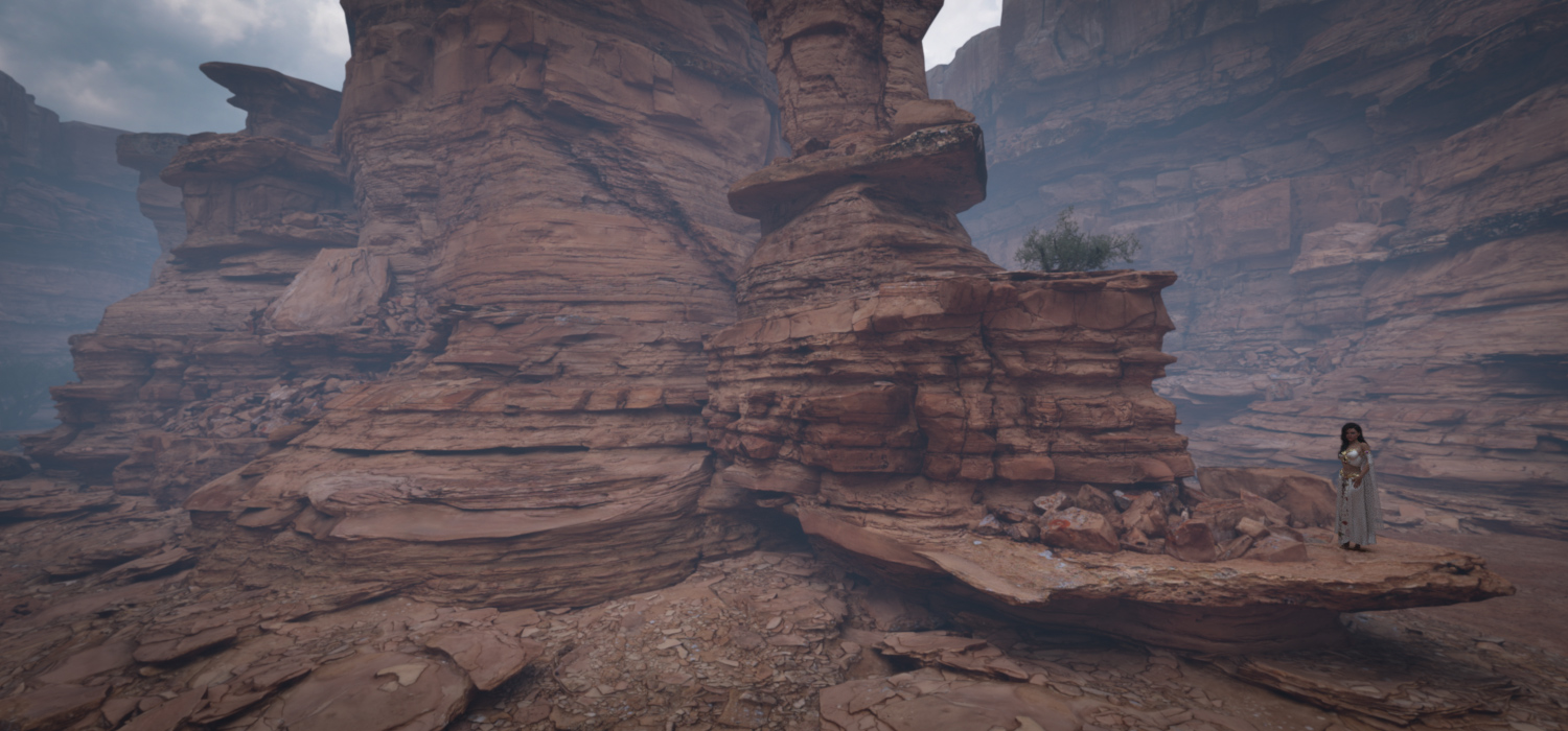 34 HDRIs Canyon Cloudy | Daz 3D
