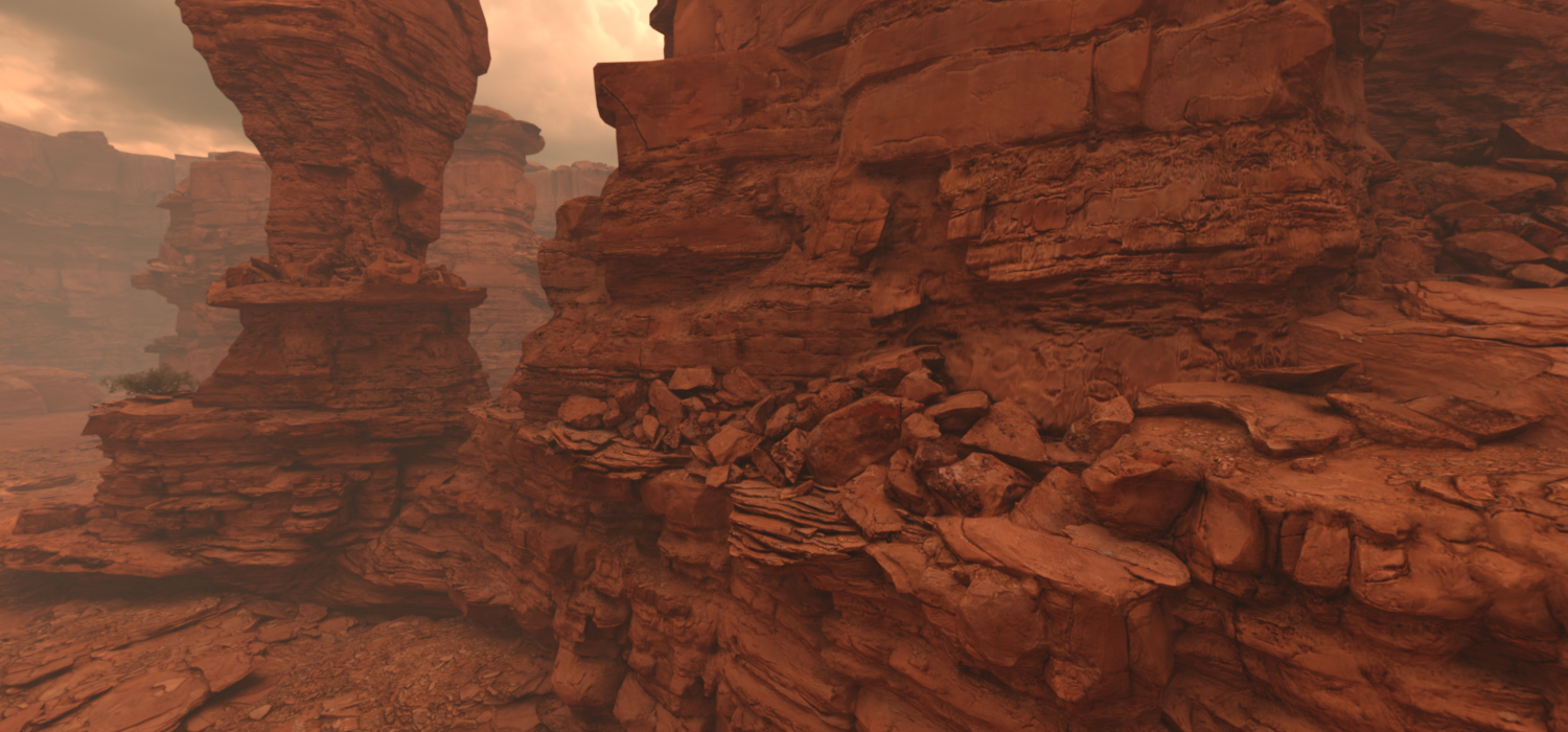 34 HDRIs Canyon Cloudy | Daz 3D