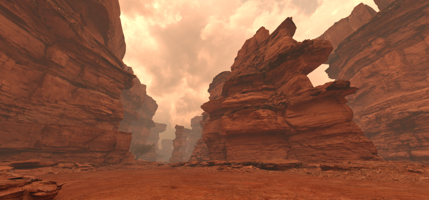 34 HDRIs Canyon Cloudy | Daz 3D