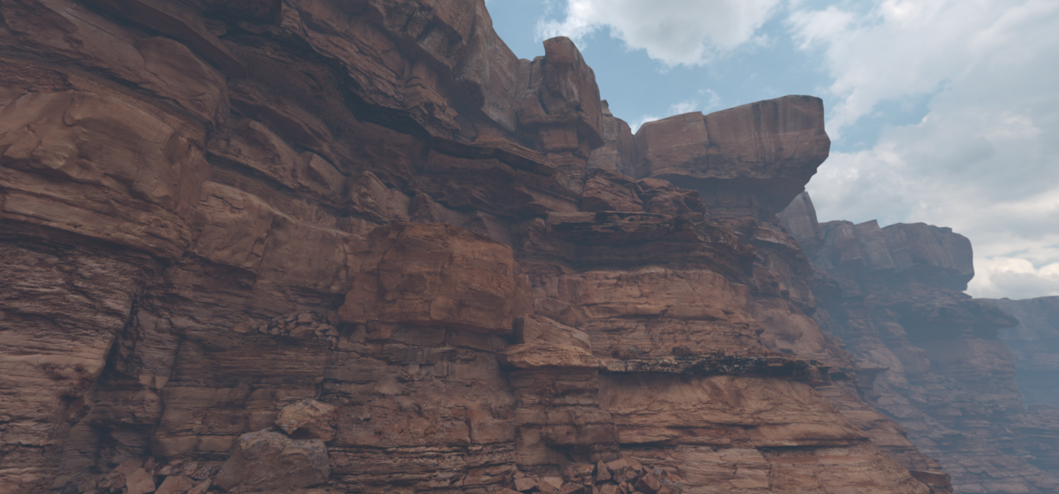 34 HDRIs Canyon Cloudy | Daz 3D