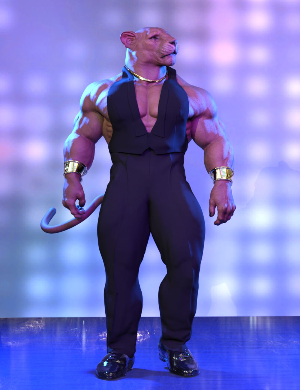SWOLE Cats for Lahr and Niketa | Daz 3D