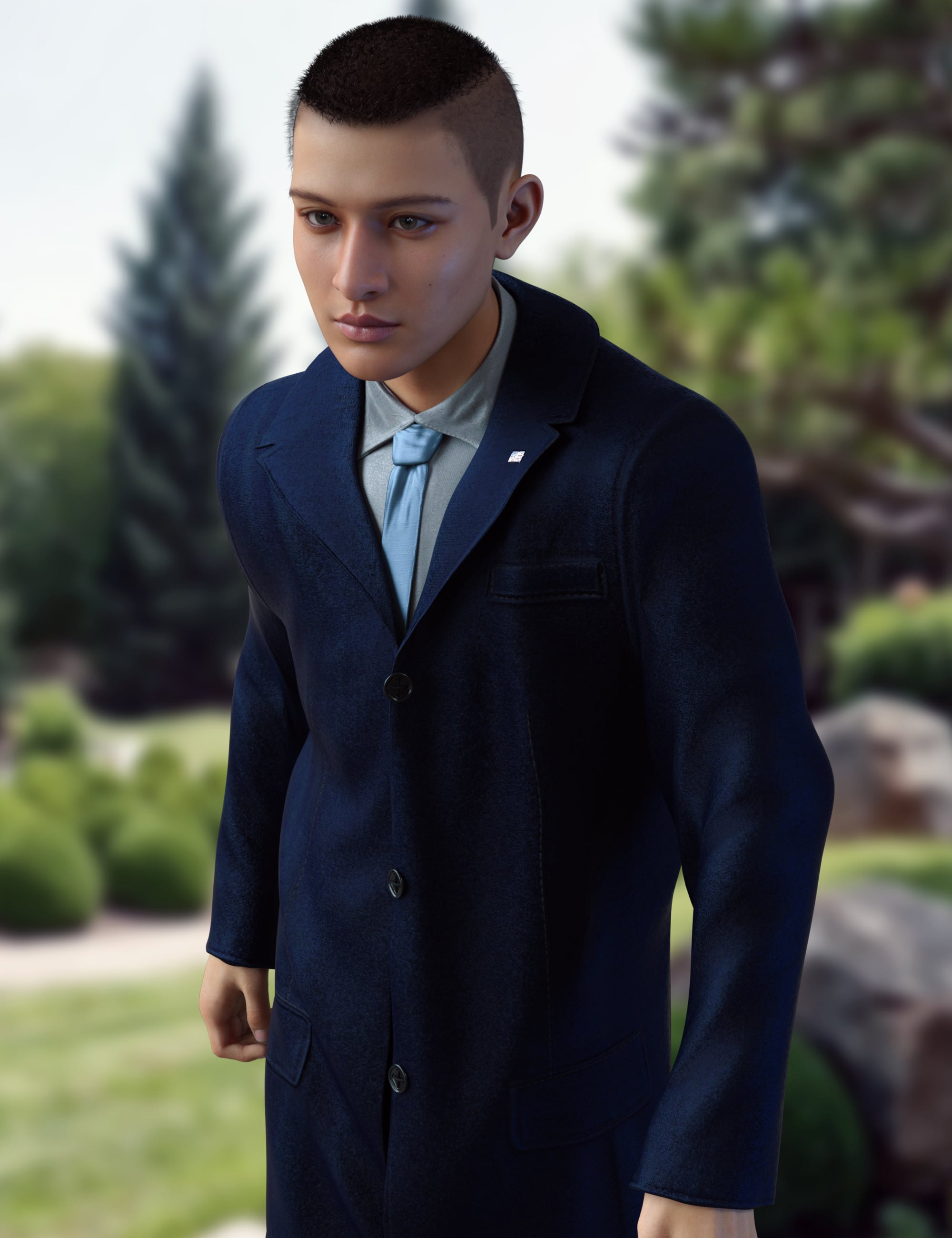 Vo Pye Male HD for Genesis 9 | Daz 3D