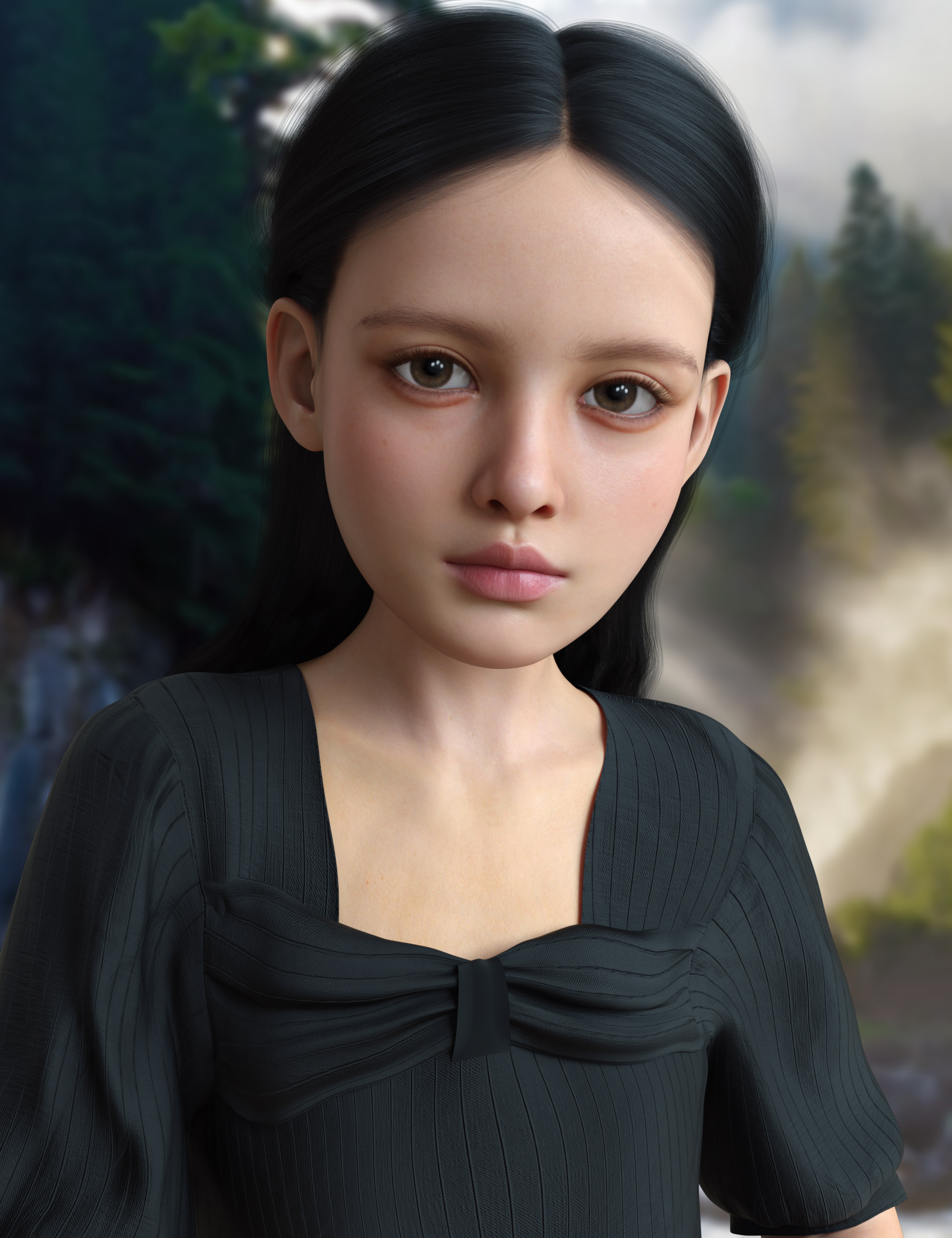Vo Pye Young HD for Genesis 9 | Daz 3D