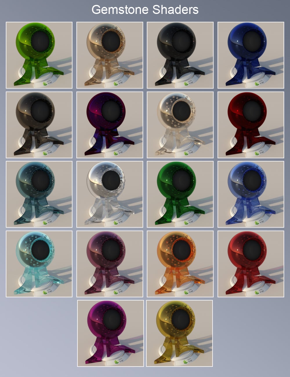Glamour Hat Set Collection for Genesis 9 Female 05 | Daz 3D