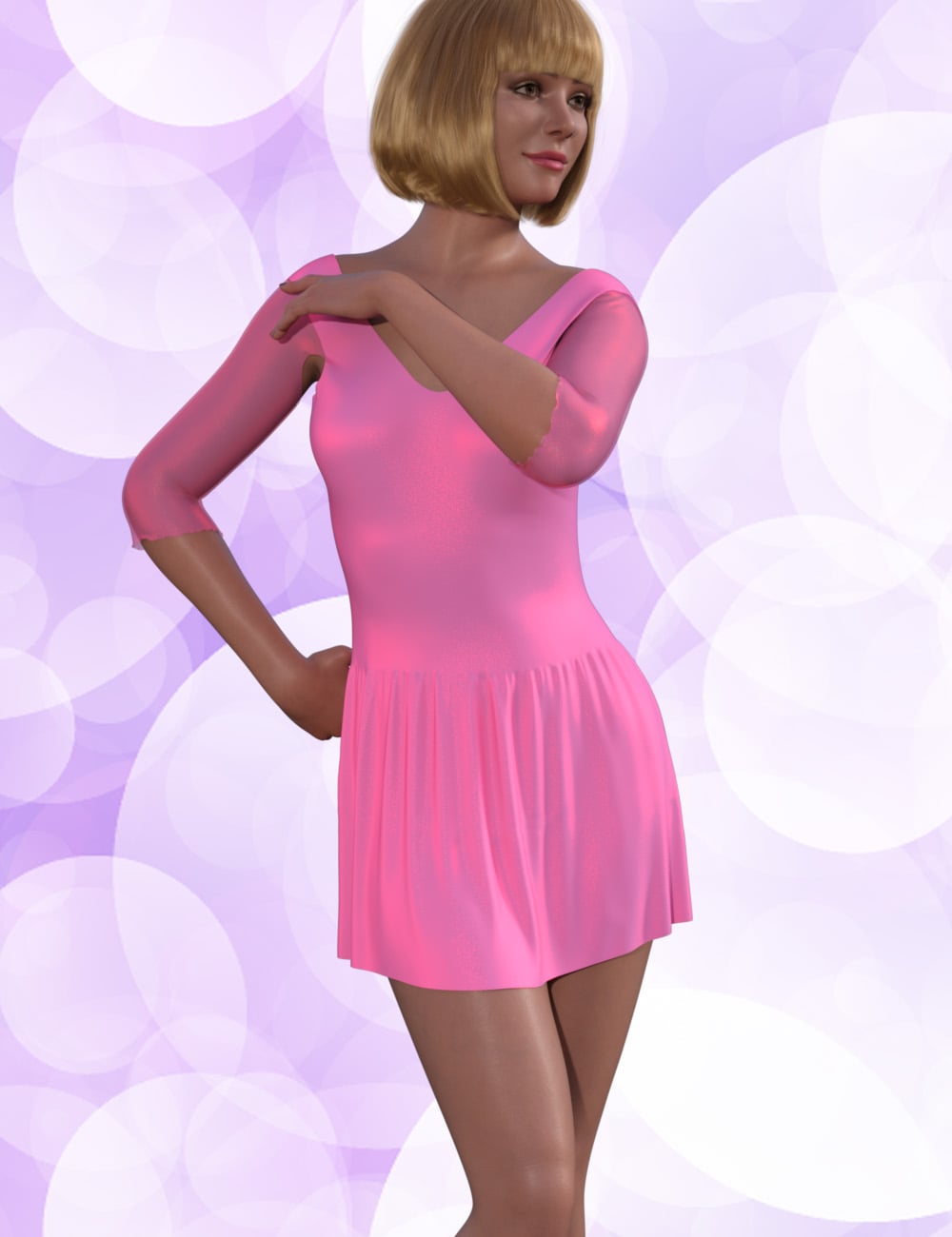 SIC dForce Emma Dress for Genesis 9 | Daz 3D
