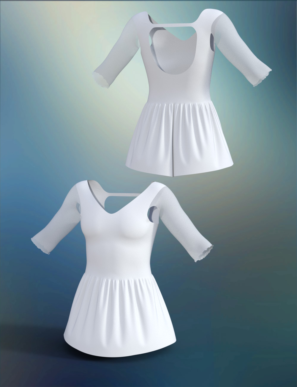 SIC dForce Emma Dress for Genesis 9 | Daz 3D