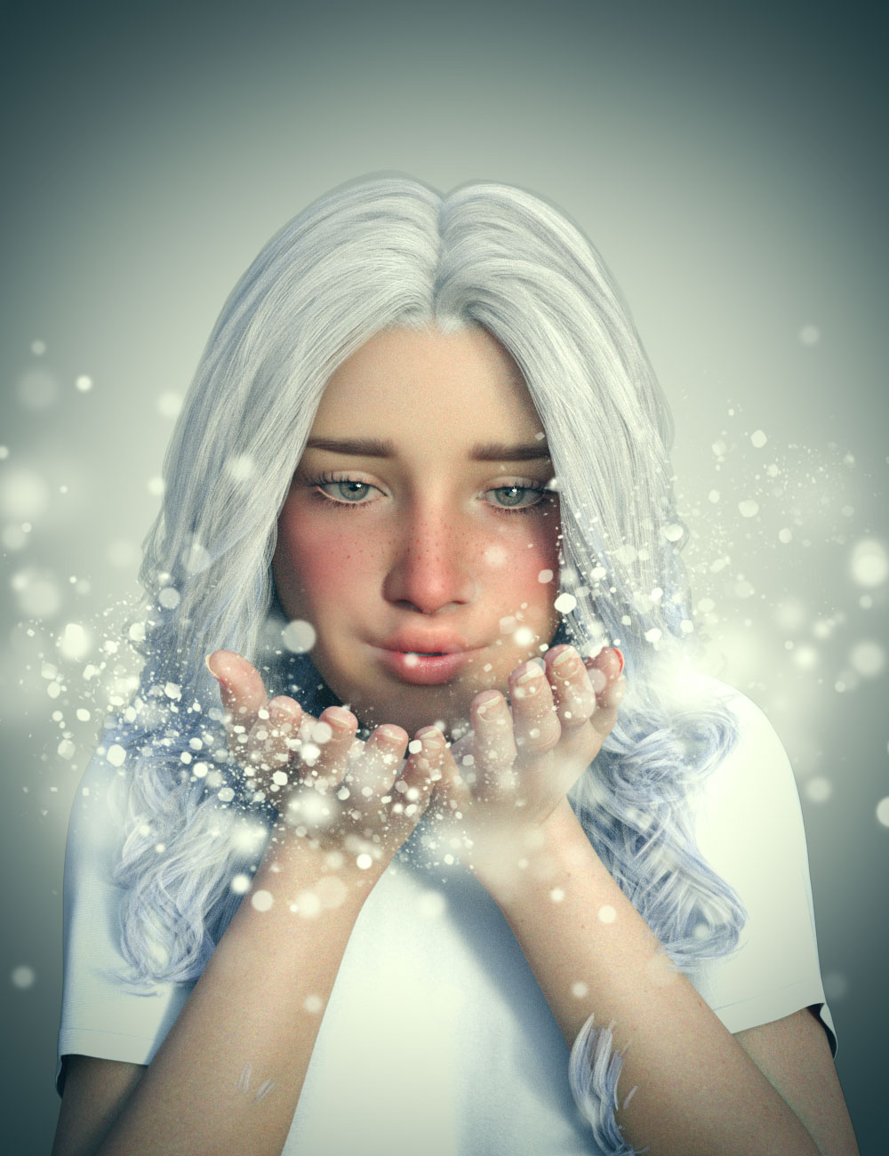 GNBD Glittery Brushes, Styles and Mockups | Daz 3D