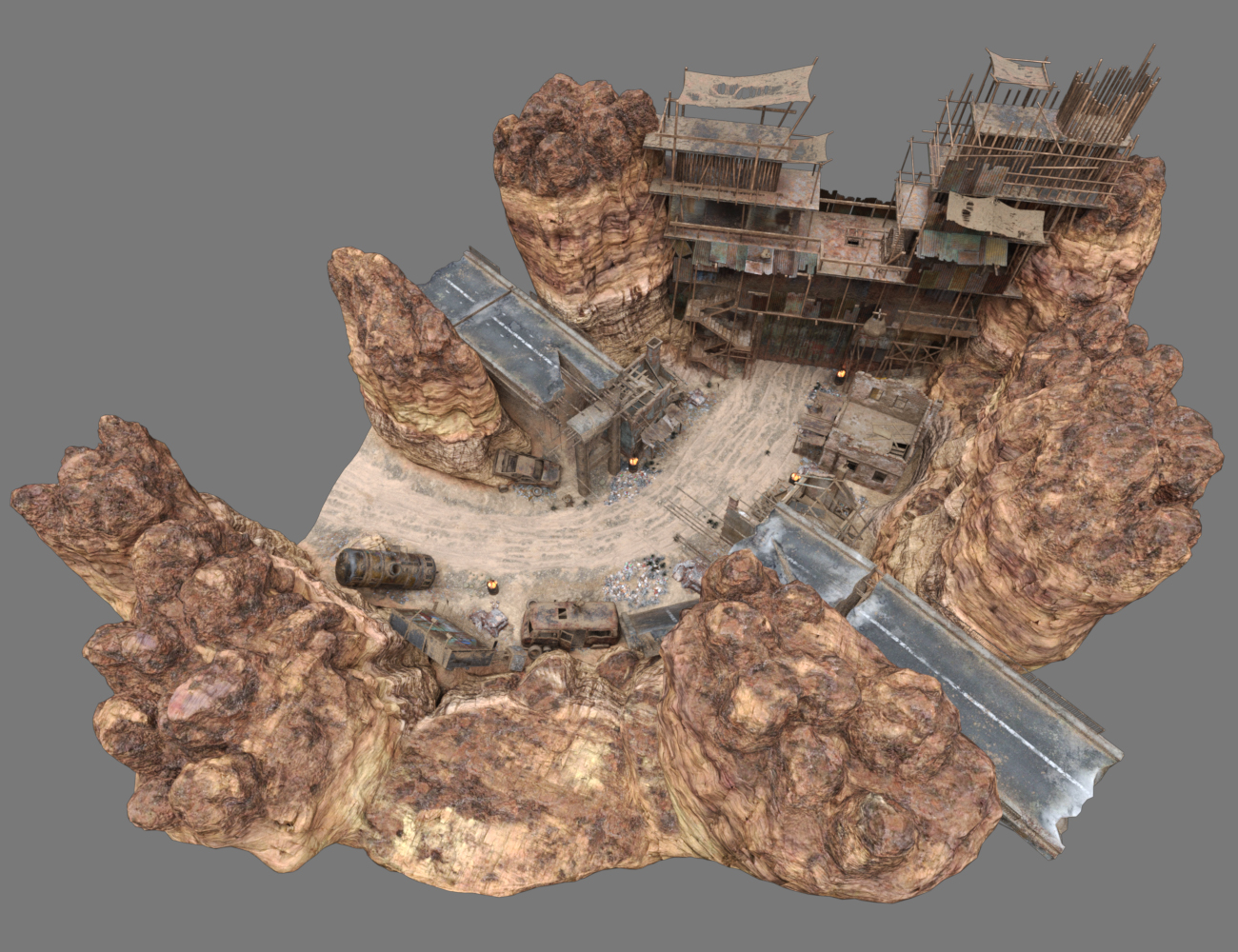XI Barren Land | Daz 3D