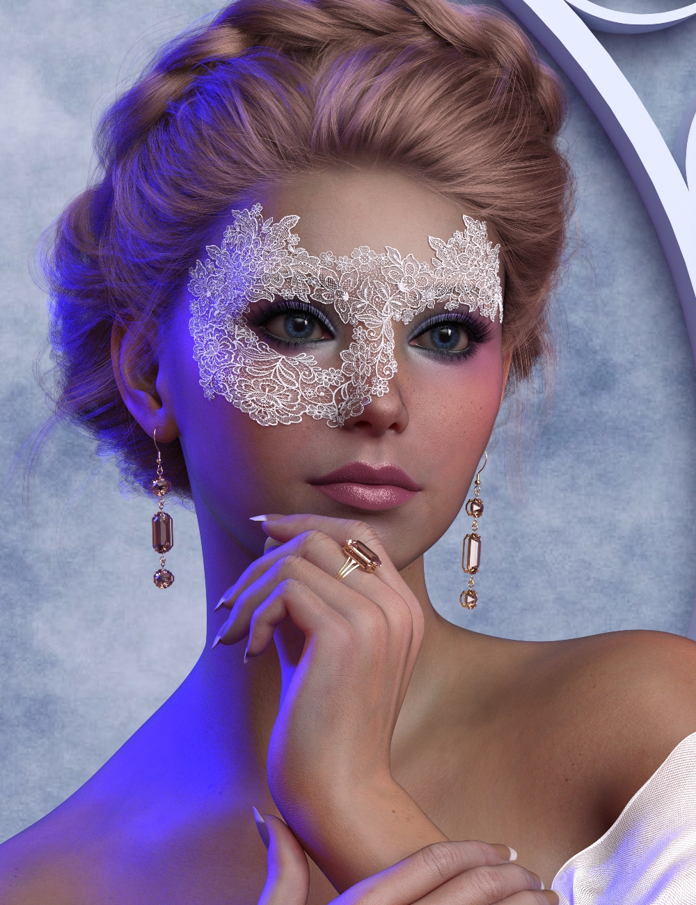 Painted Skin: Masks for Genesis 9 | Daz 3D