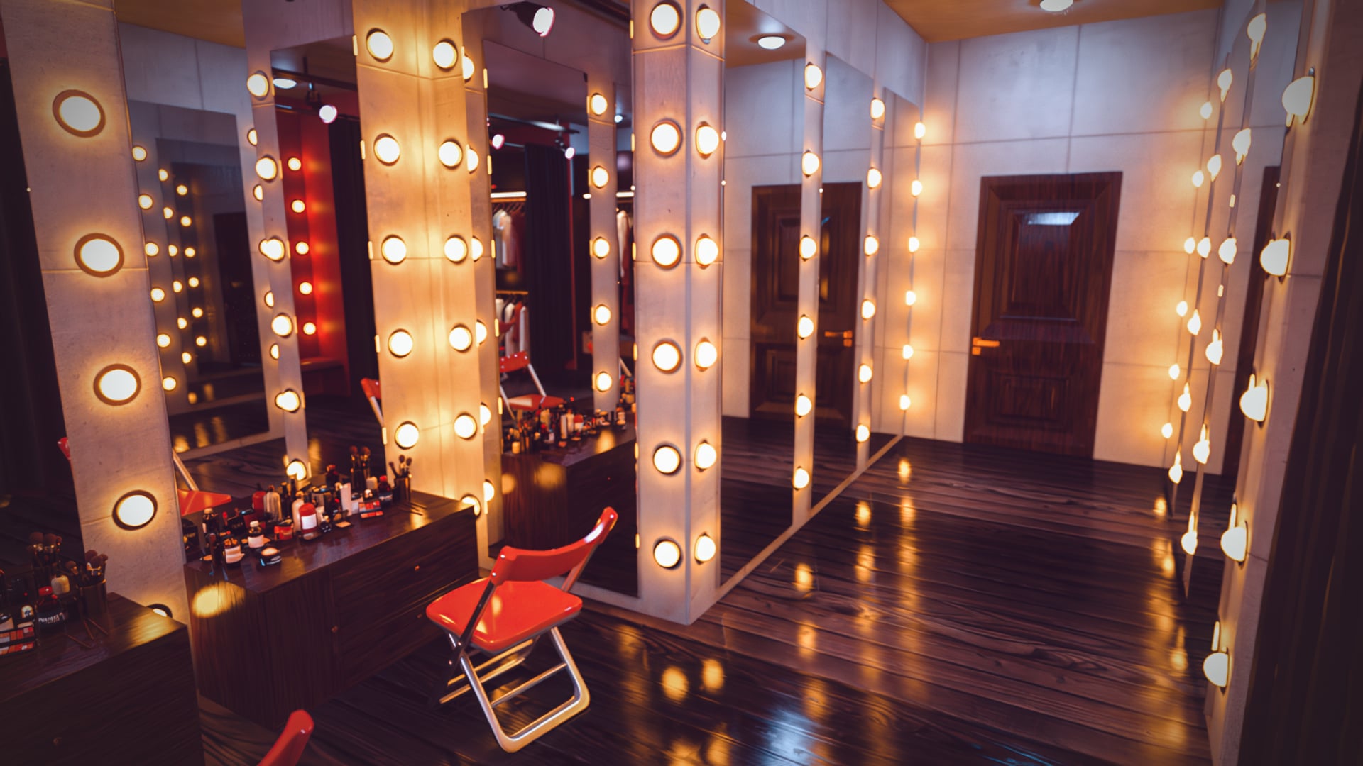 Fashion Show Changing Room | Daz 3D