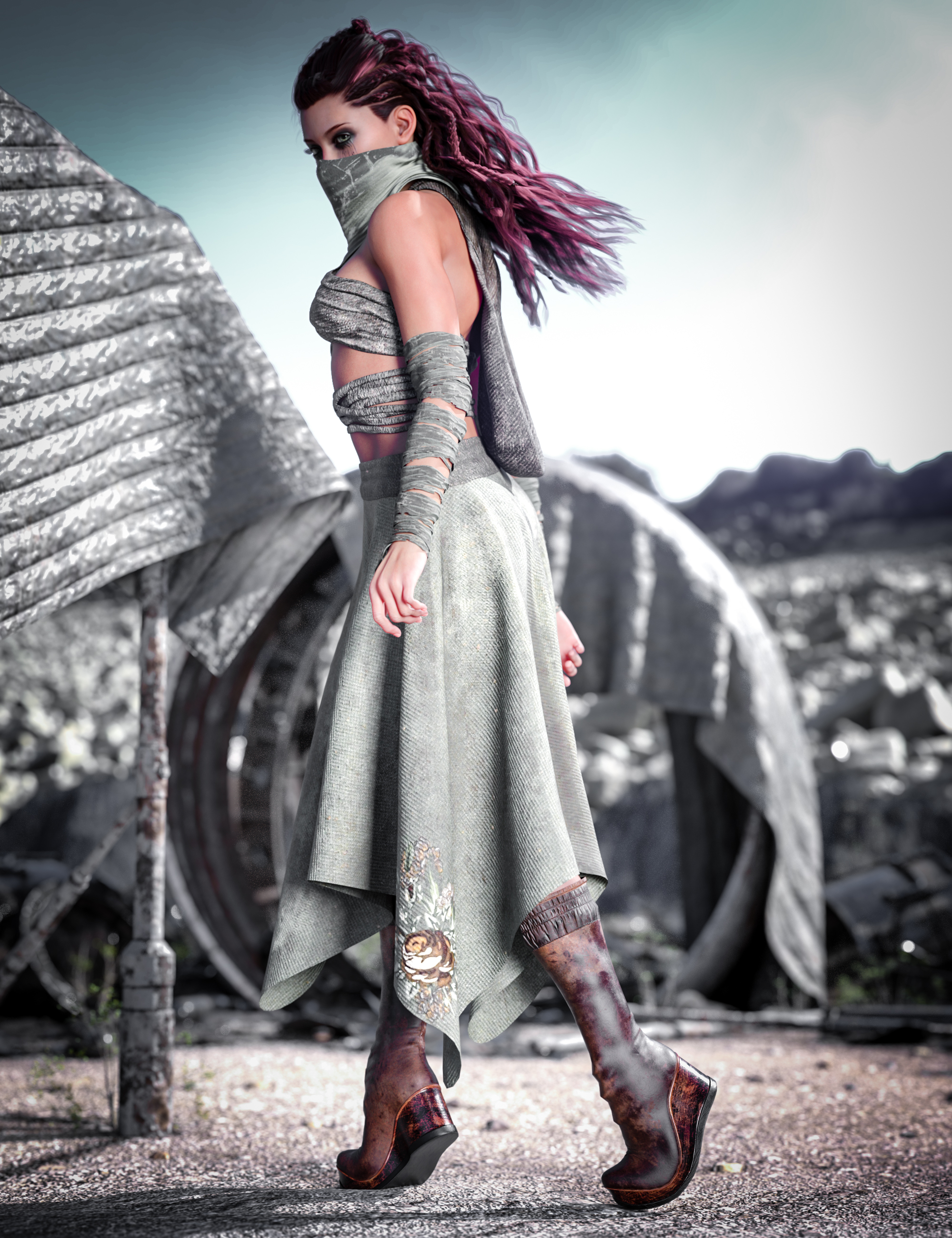 CB Ramsey HD Character, Clothing and Texture Expansion for Genesis 9 ...