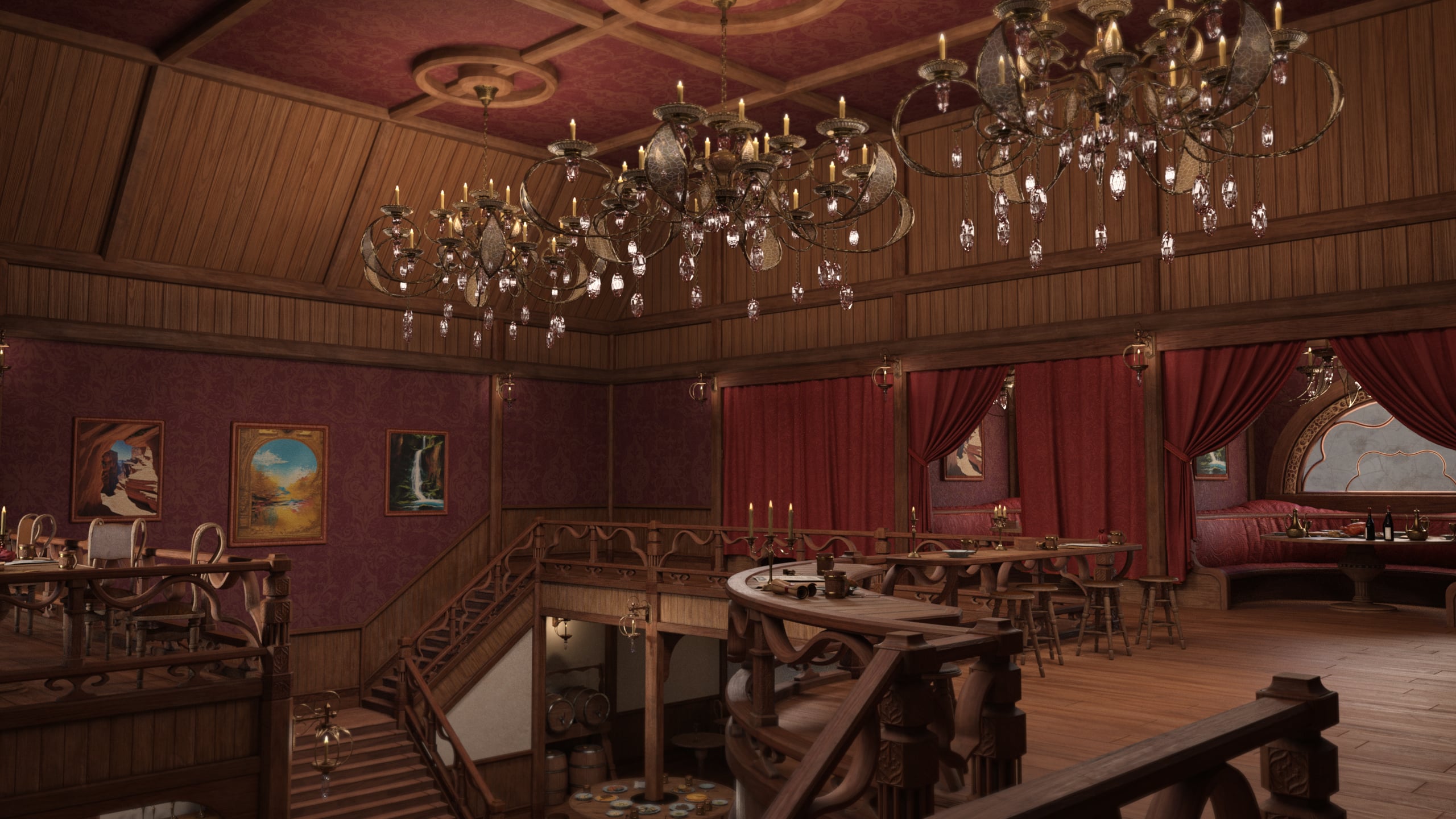 KuJ Adventurers Tavern | Daz 3D