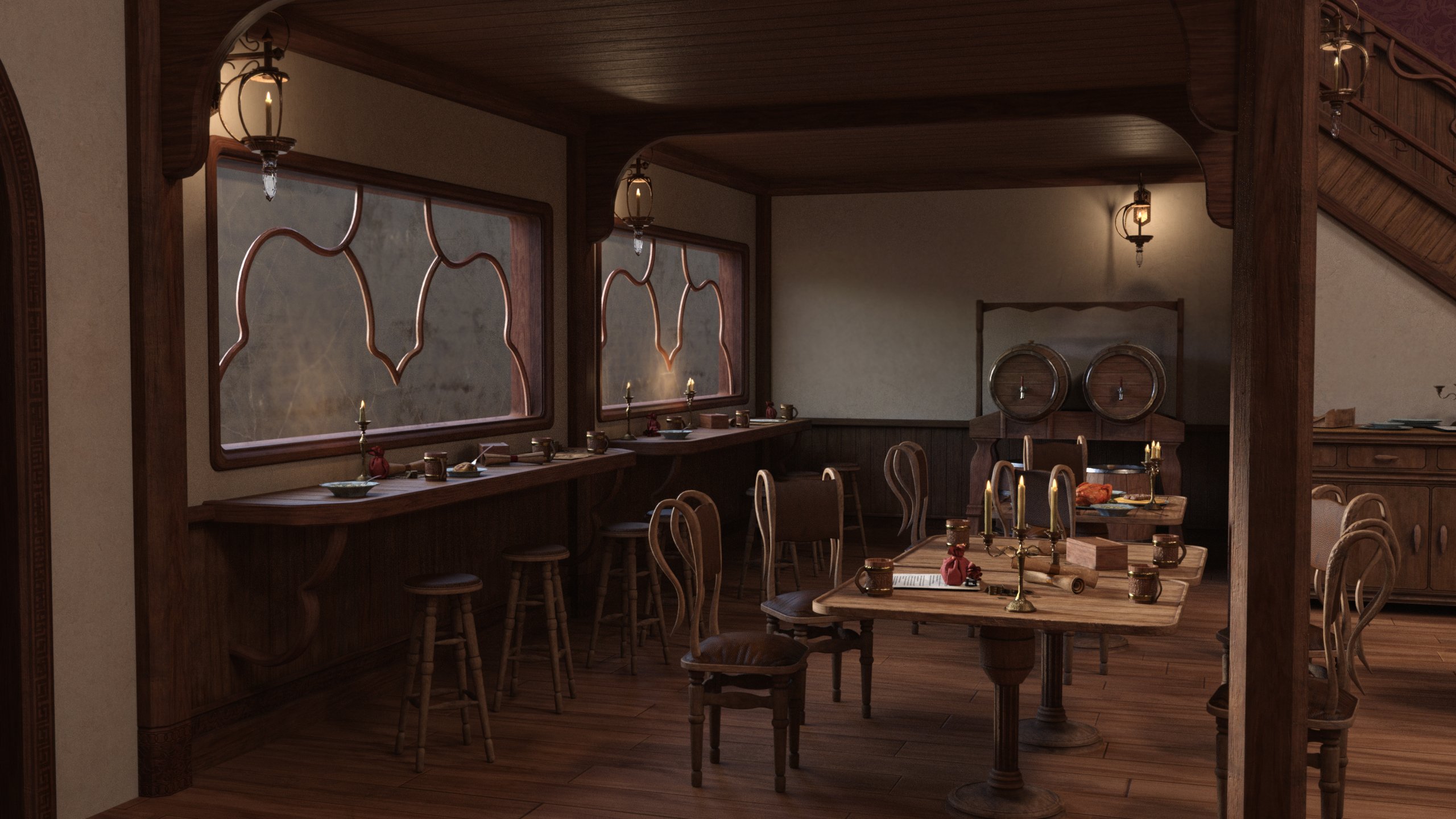 KuJ Adventurers Tavern | Daz 3D