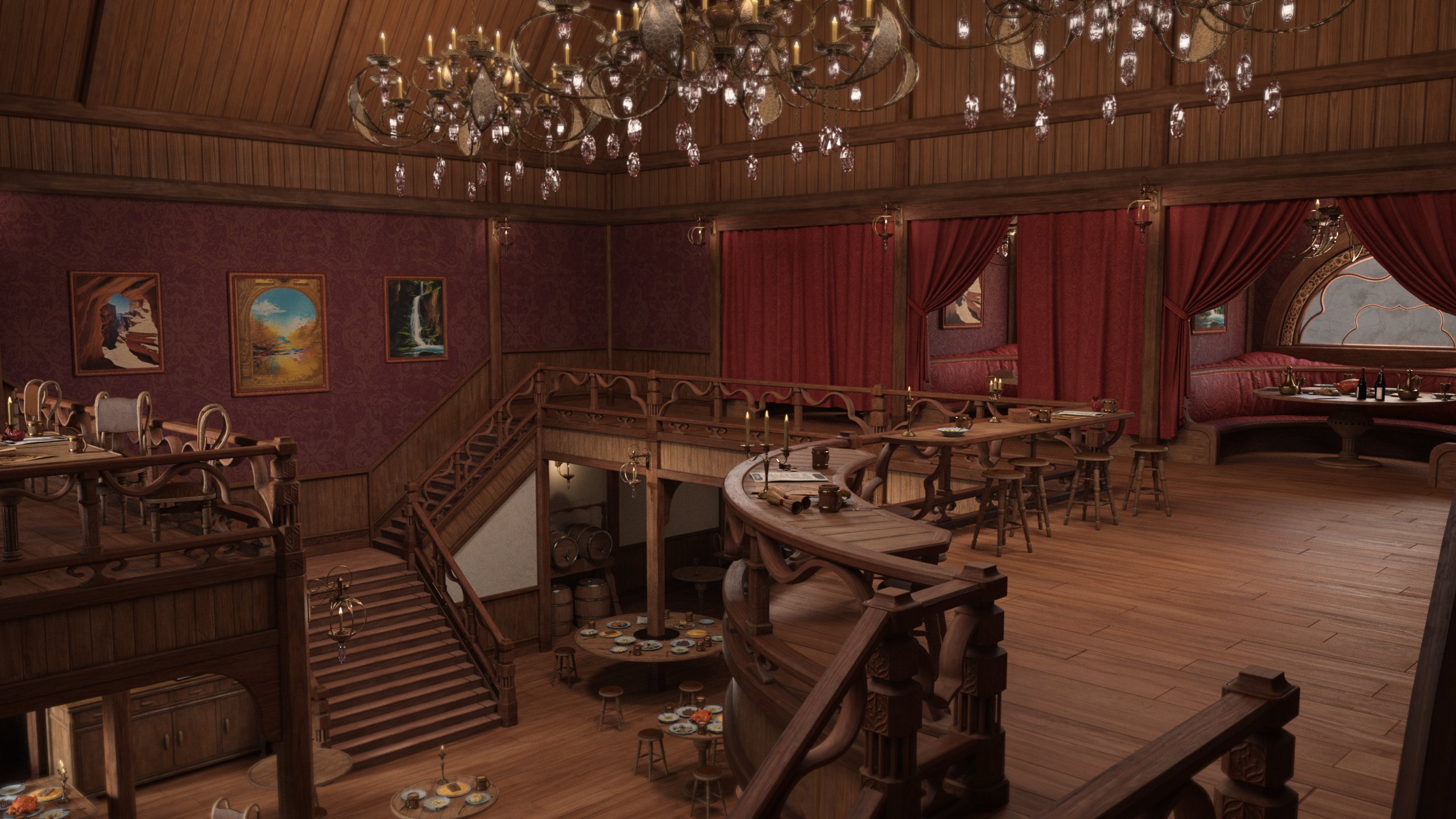 KuJ Adventurers Tavern | Daz 3D