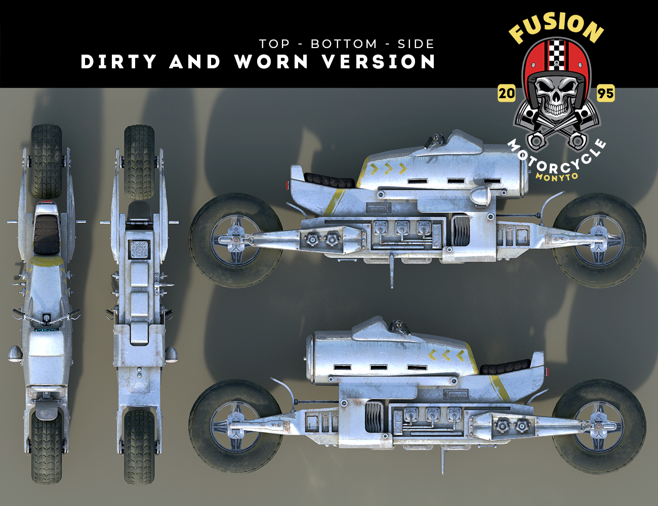 Fusion Motorcycle | Daz 3D