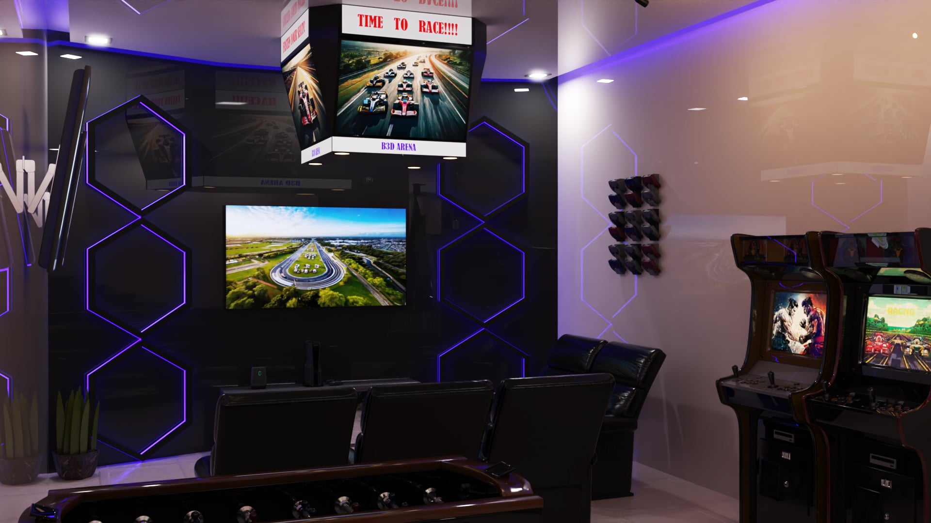 Basement Gaming | Daz 3D