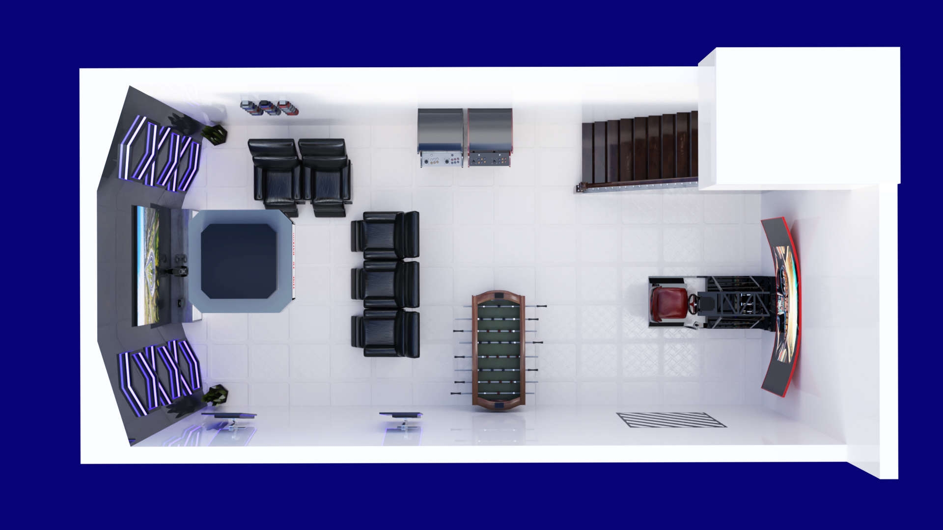 Basement Gaming | Daz 3D
