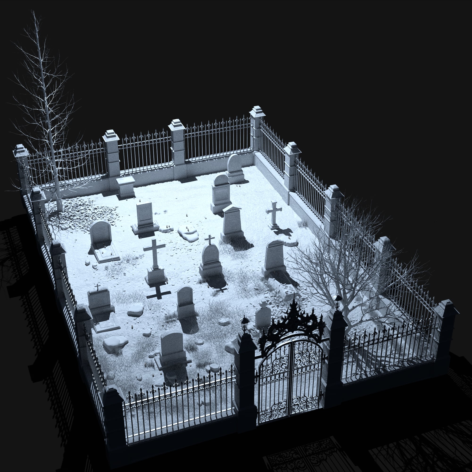 Graveyard | Daz 3D