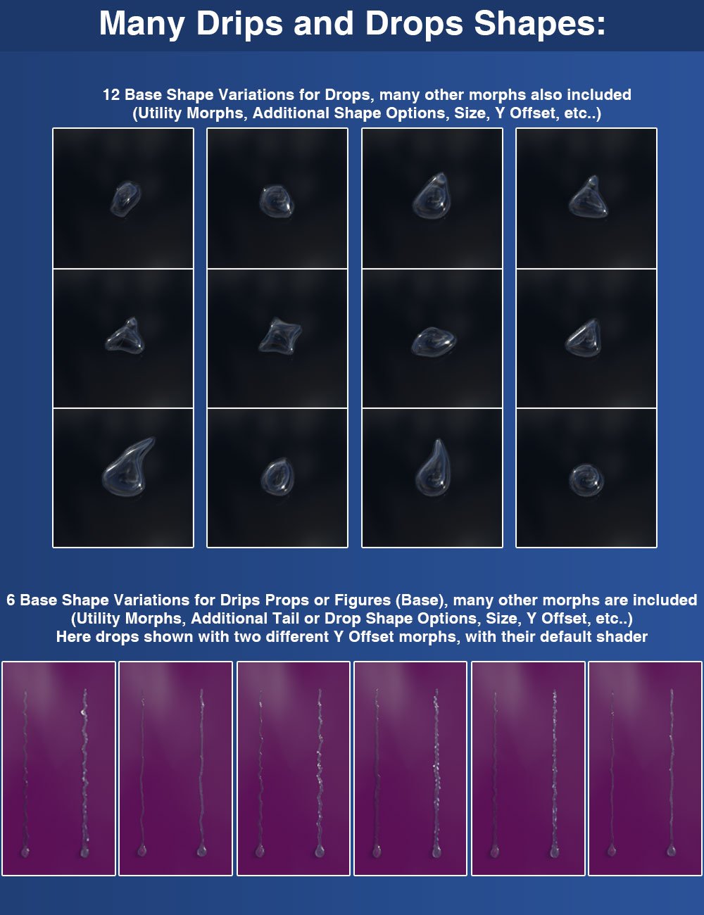 Drops Generator | Daz 3D