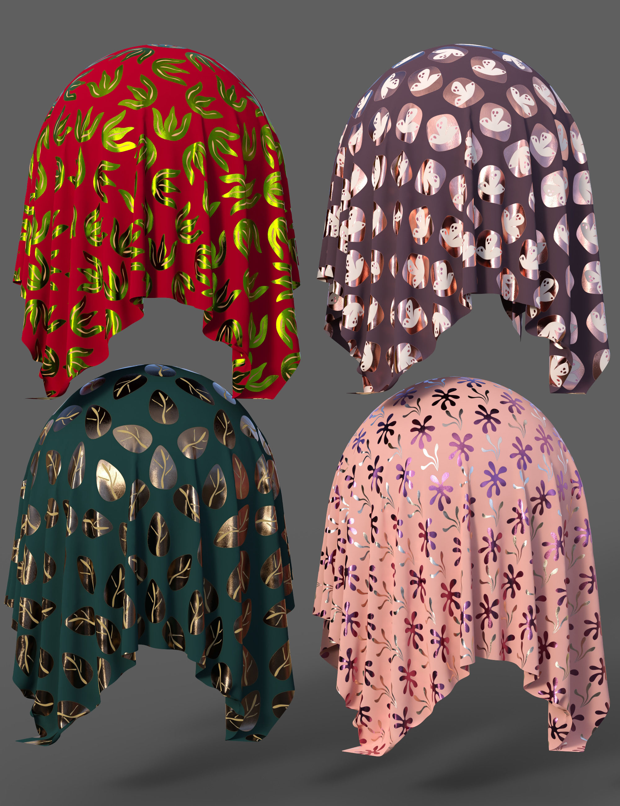 Patterned Jersey Cotton Fabric Iray Shaders - MR | Daz 3D