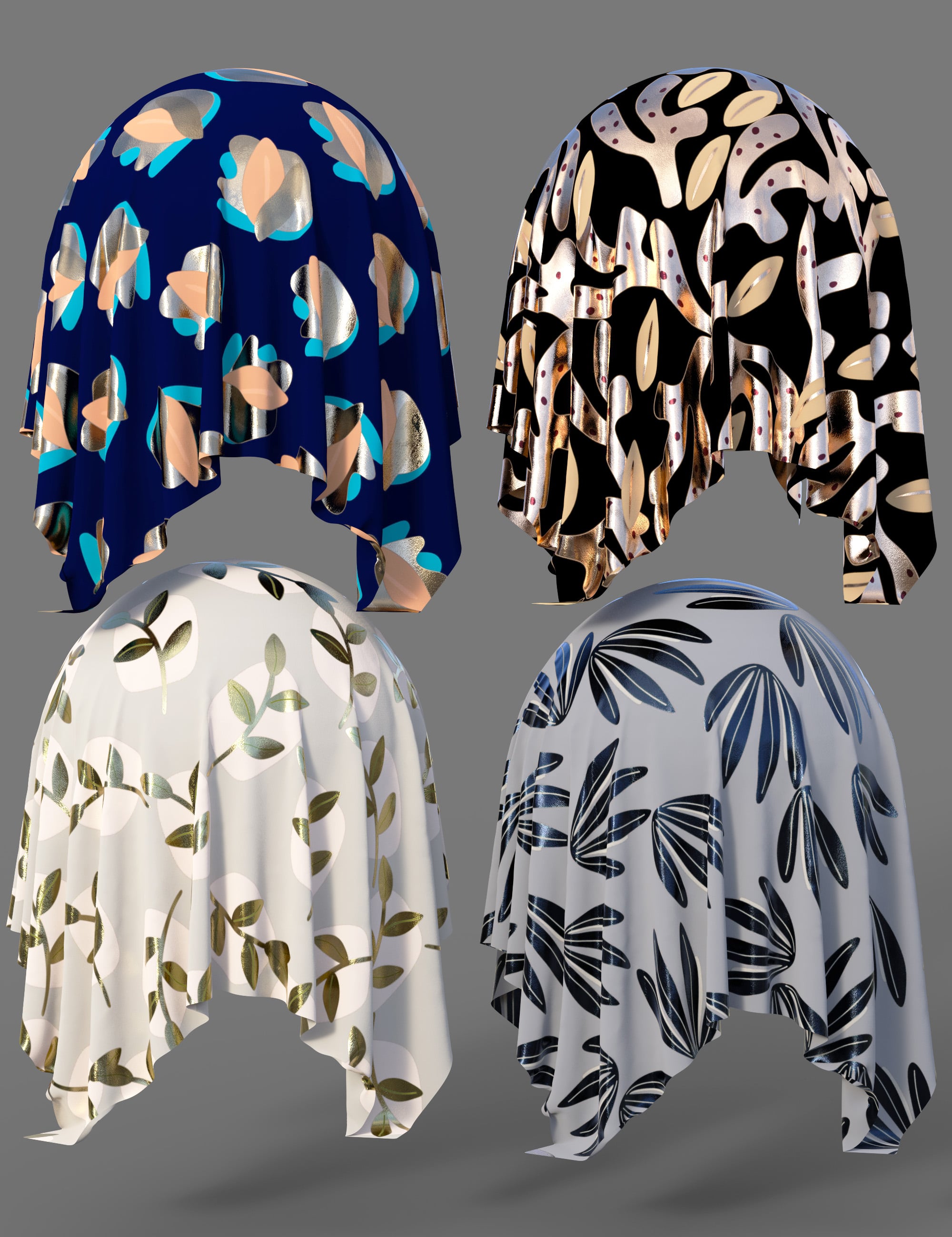 Patterned Jersey Cotton Fabric Iray Shaders - MR | Daz 3D
