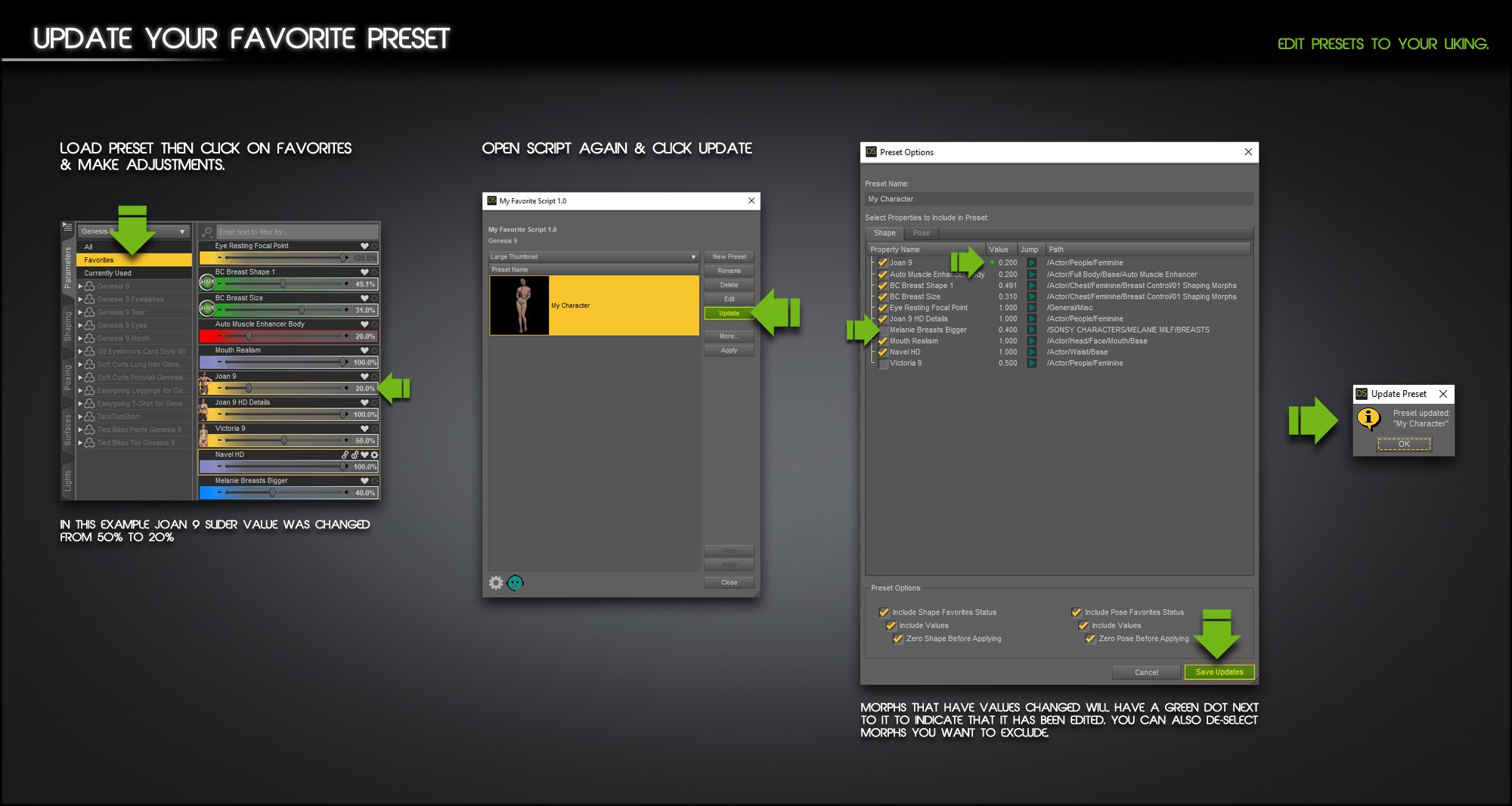 My Favorite Script | Daz 3D