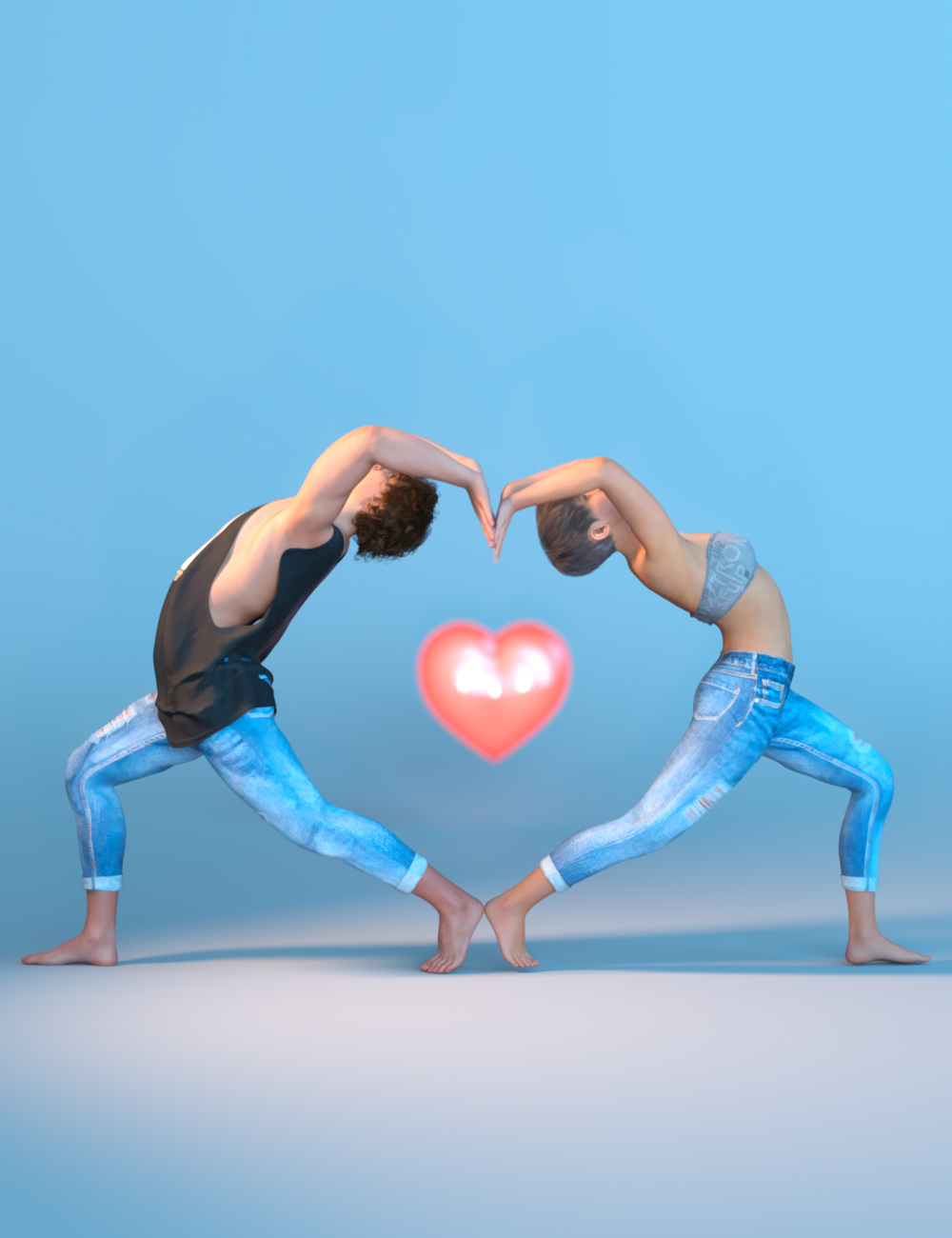 IGD Forms Of Love Poses for Genesis 9 | Daz 3D