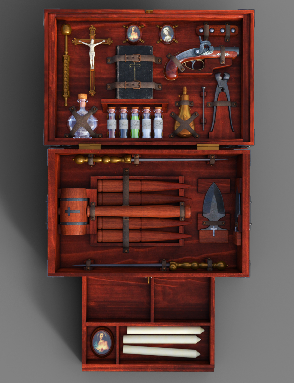 Exorcist Vampire Slayer Kit | Daz 3D