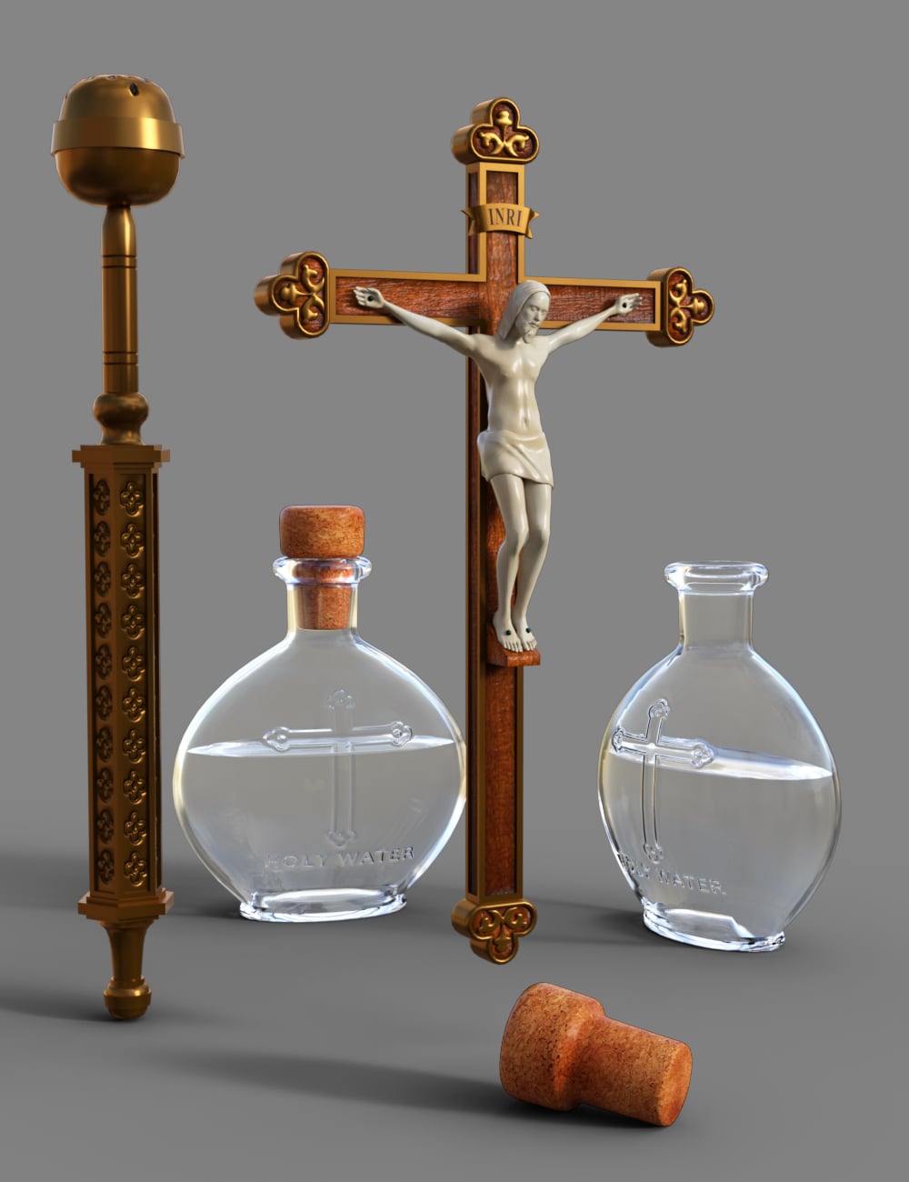 Exorcist Vampire Slayer Kit | Daz 3D