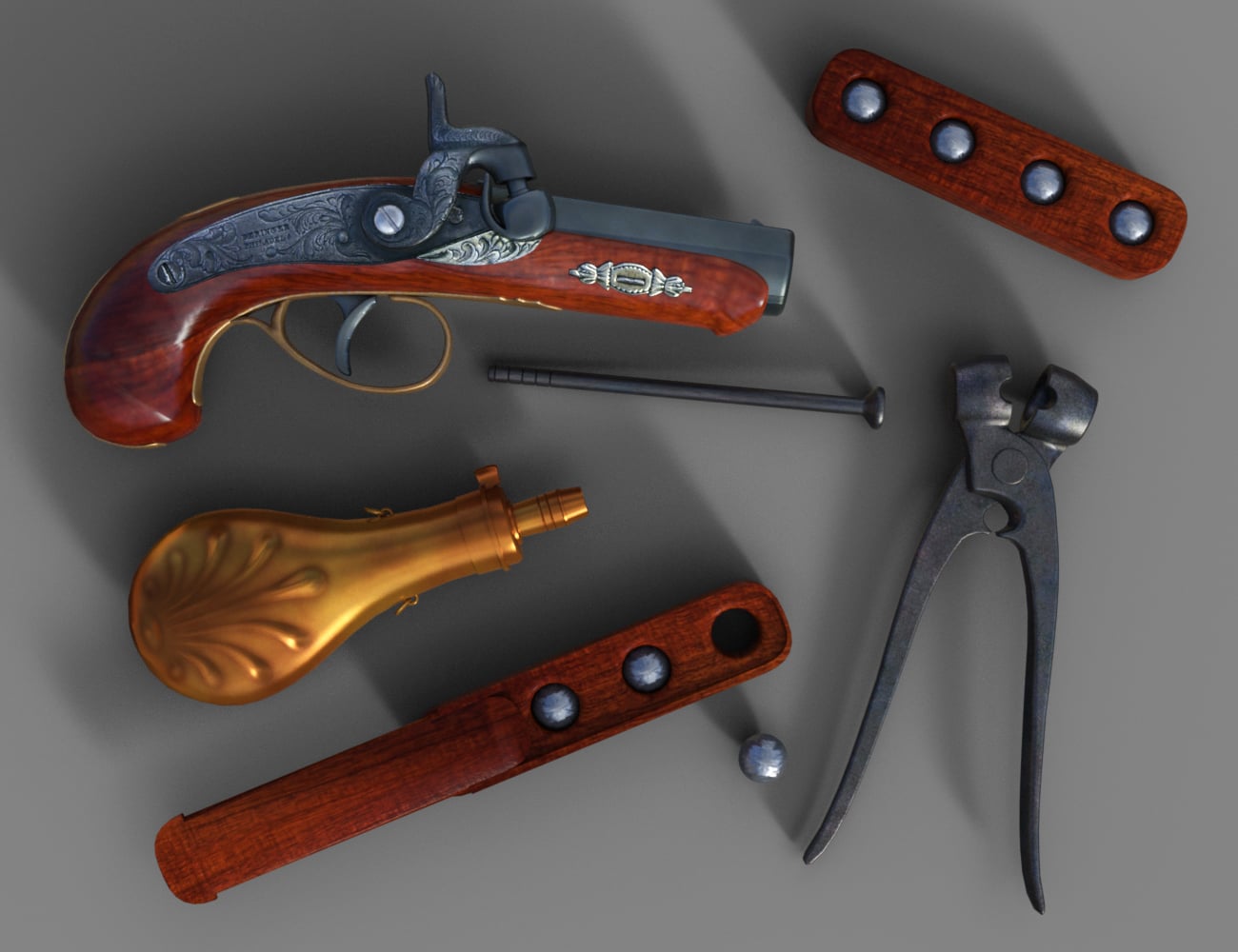 Exorcist Vampire Slayer Kit | Daz 3D
