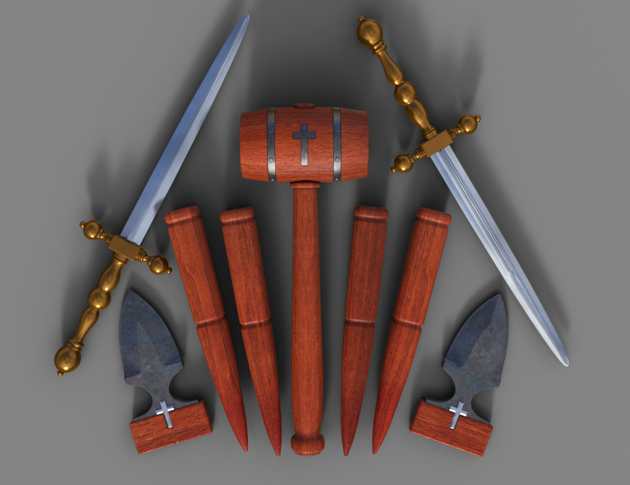 Exorcist Vampire Slayer Kit | Daz 3D