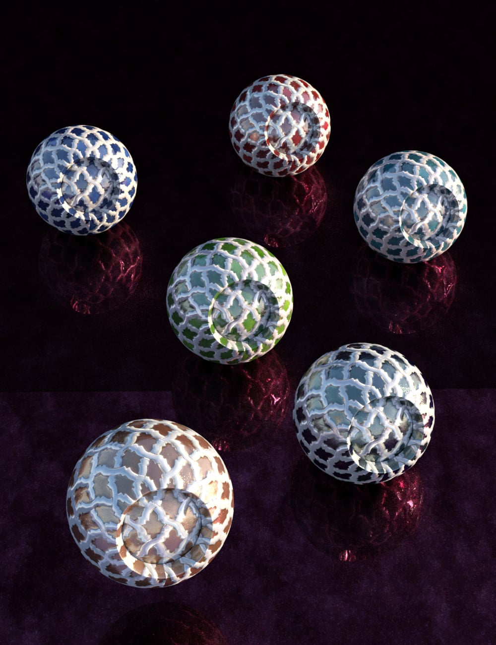 Moroccan Tile Shaders | Daz 3D