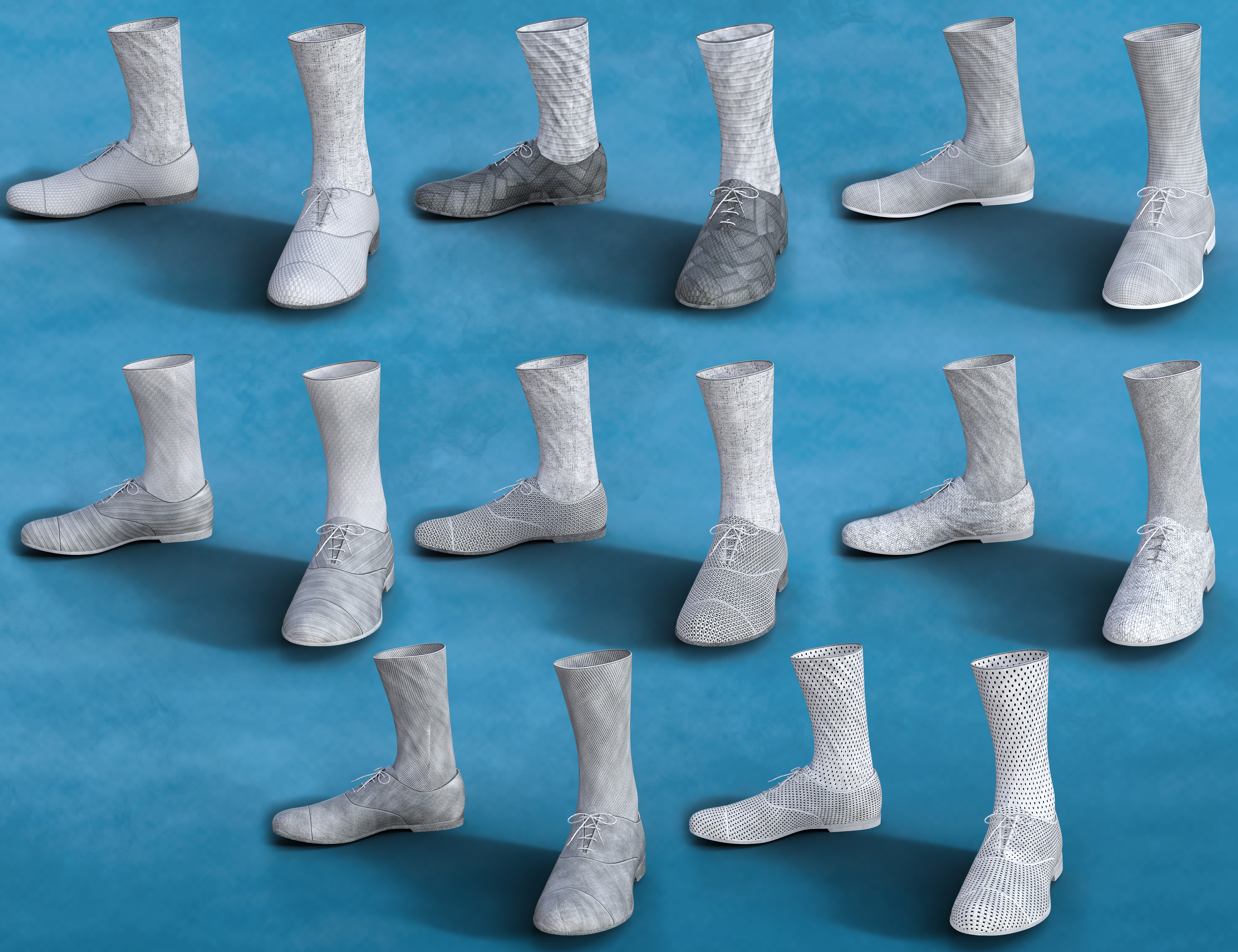 T-Pack HnC24 Basic Suit Outfits Texture Add-on | Daz 3D