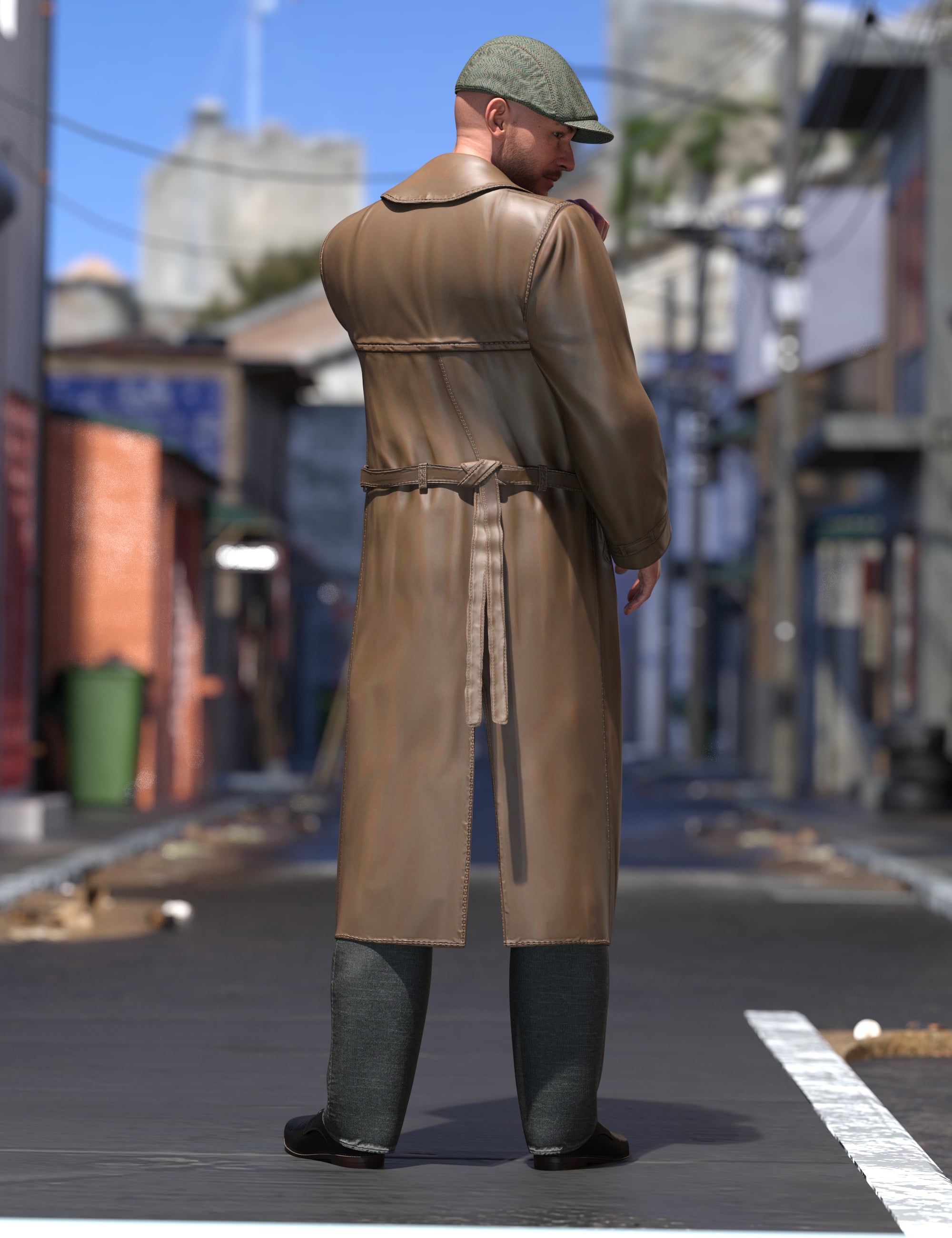 dForce Detective Outfit for Genesis 9 | Daz 3D