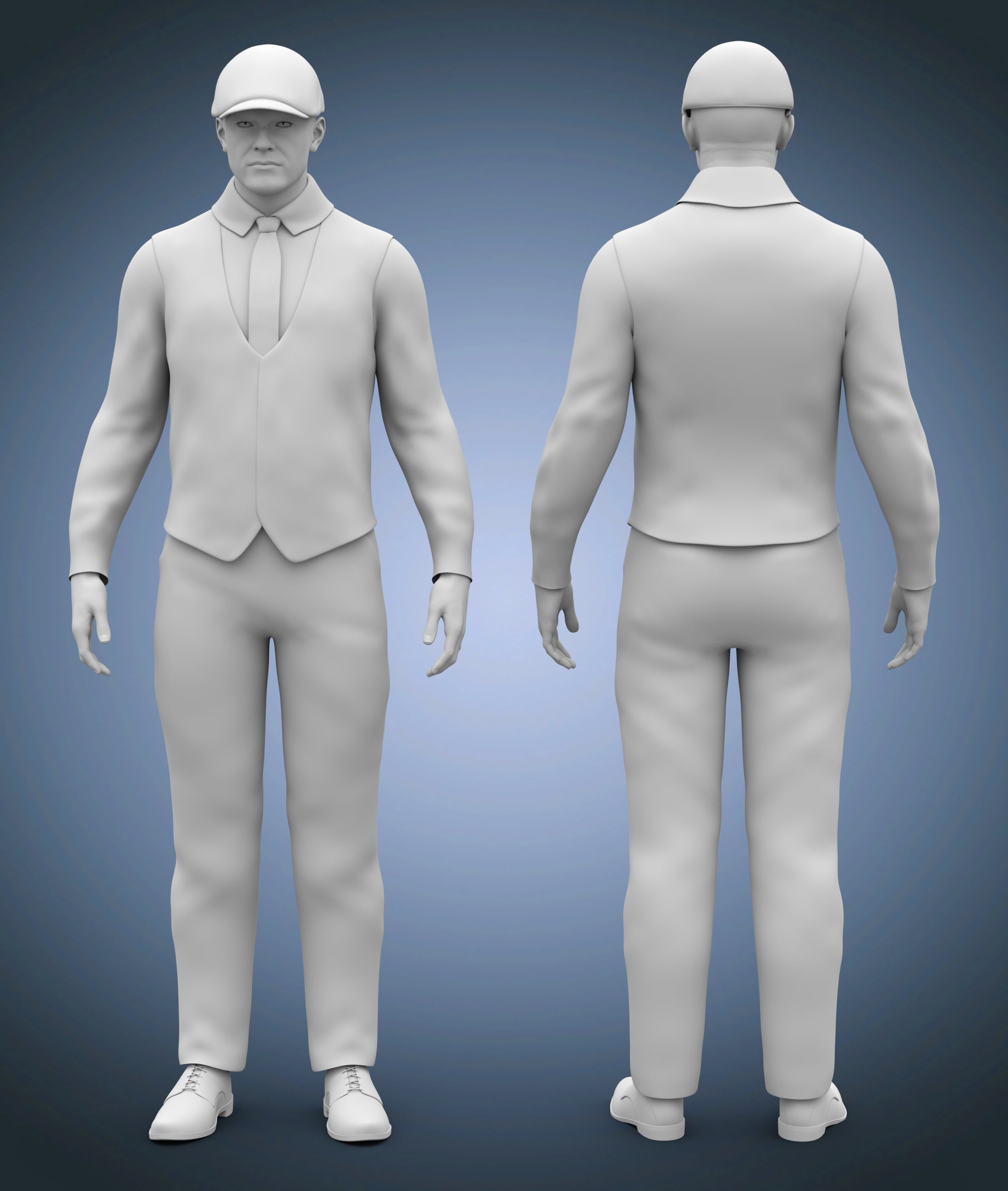 dForce Detective Outfit for Genesis 9 | Daz 3D