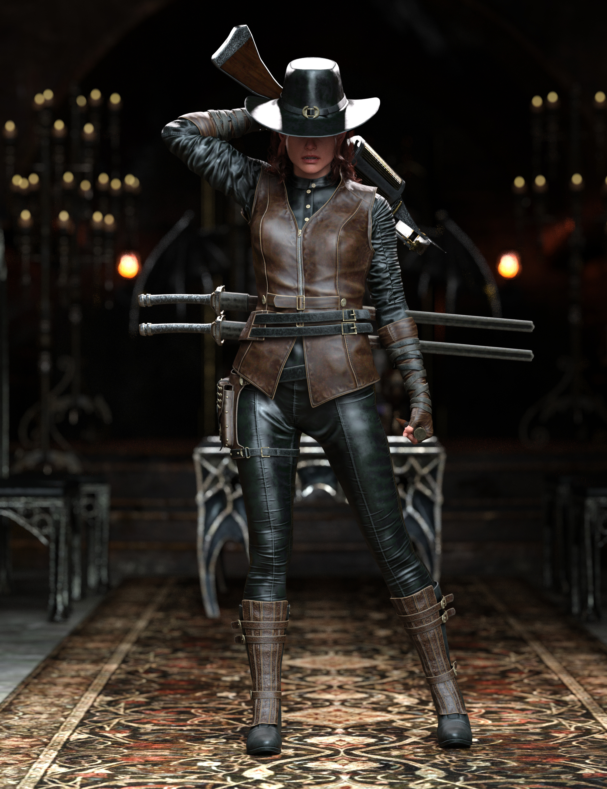 Van Helsing 9 HD Add-On Bundle | Daz 3D